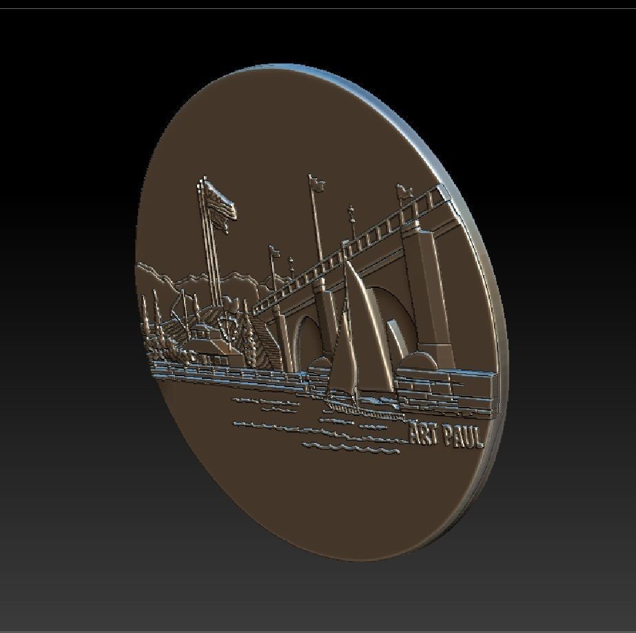 City Logo 3D model 3D printable | CGTrader