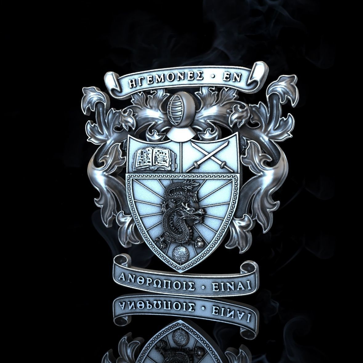 Lambda Phi Epsilon 3D model 3D printable | CGTrader