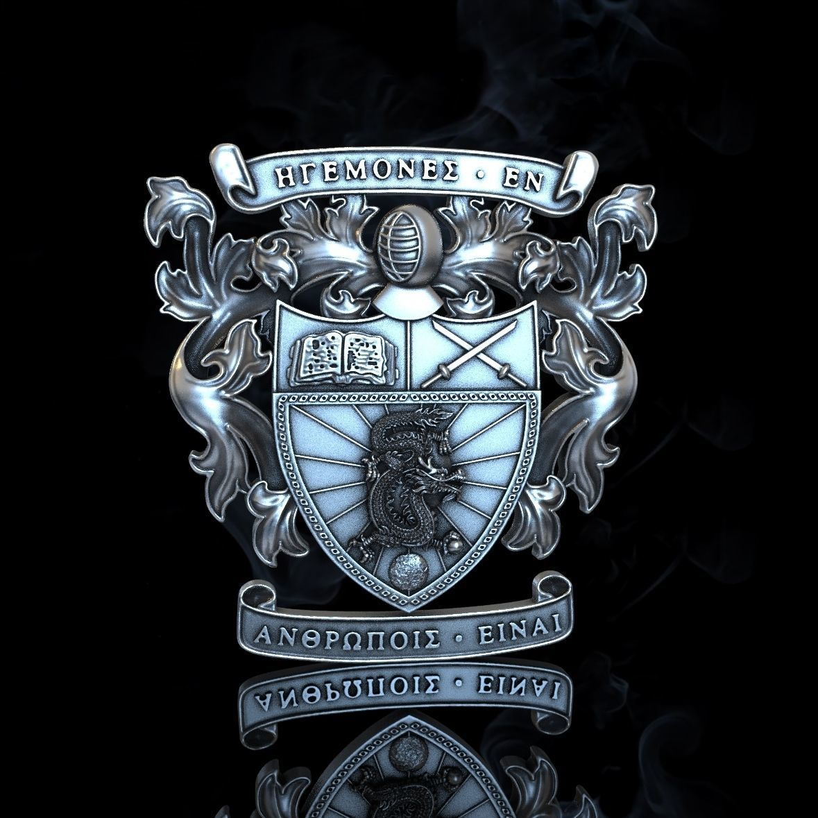 Lambda Phi Epsilon 3D model 3D printable | CGTrader