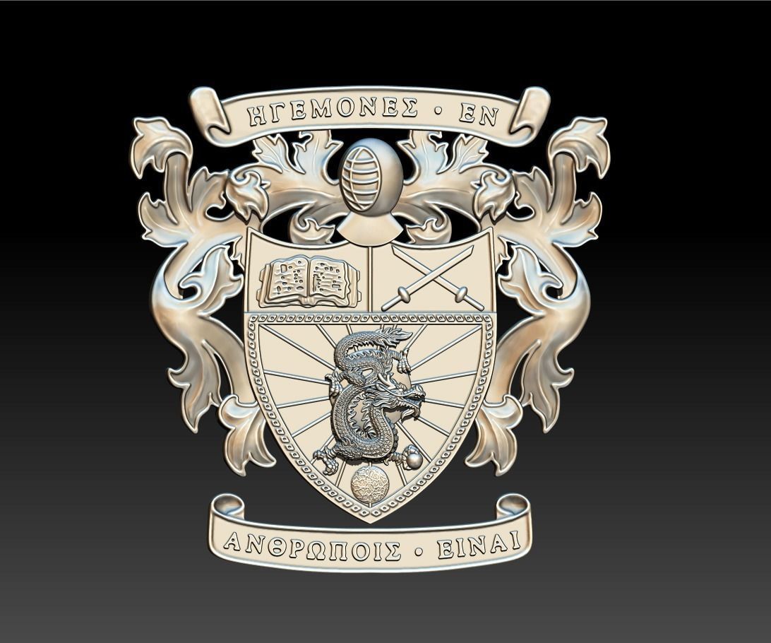 Lambda Phi Epsilon 3D model 3D printable | CGTrader