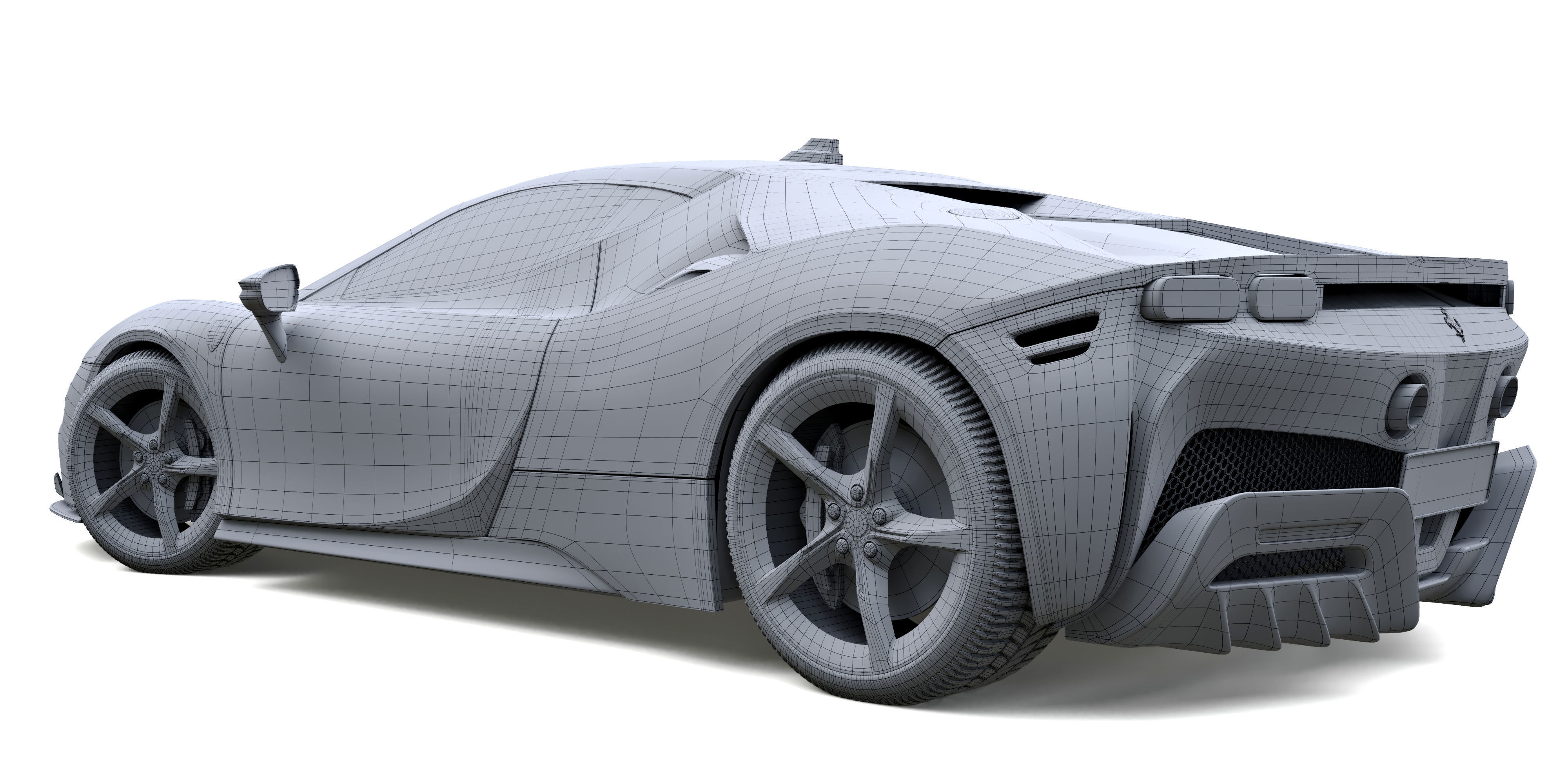 Ferrari SF90 3D model | CGTrader