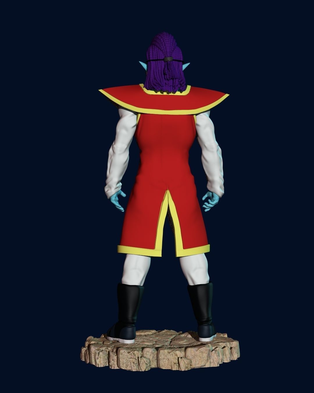 Gas DragonBall Super 3D model 3D printable | CGTrader