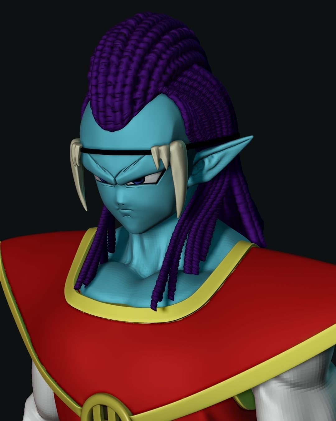 Gas DragonBall Super 3D model 3D printable | CGTrader