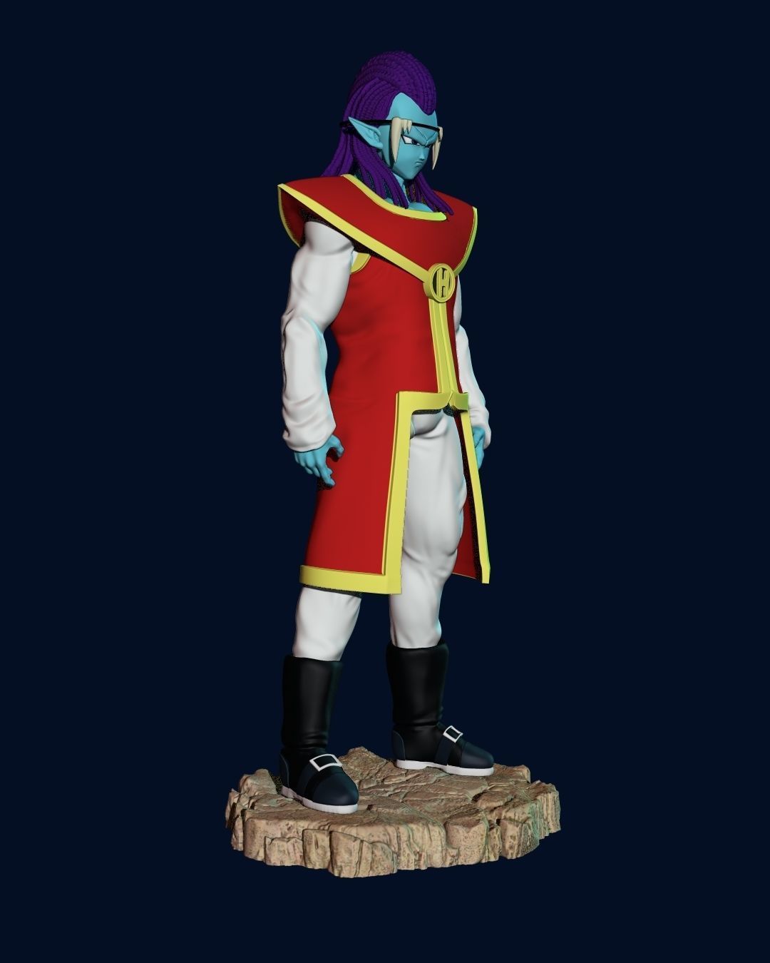 Gas DragonBall Super 3D model 3D printable | CGTrader