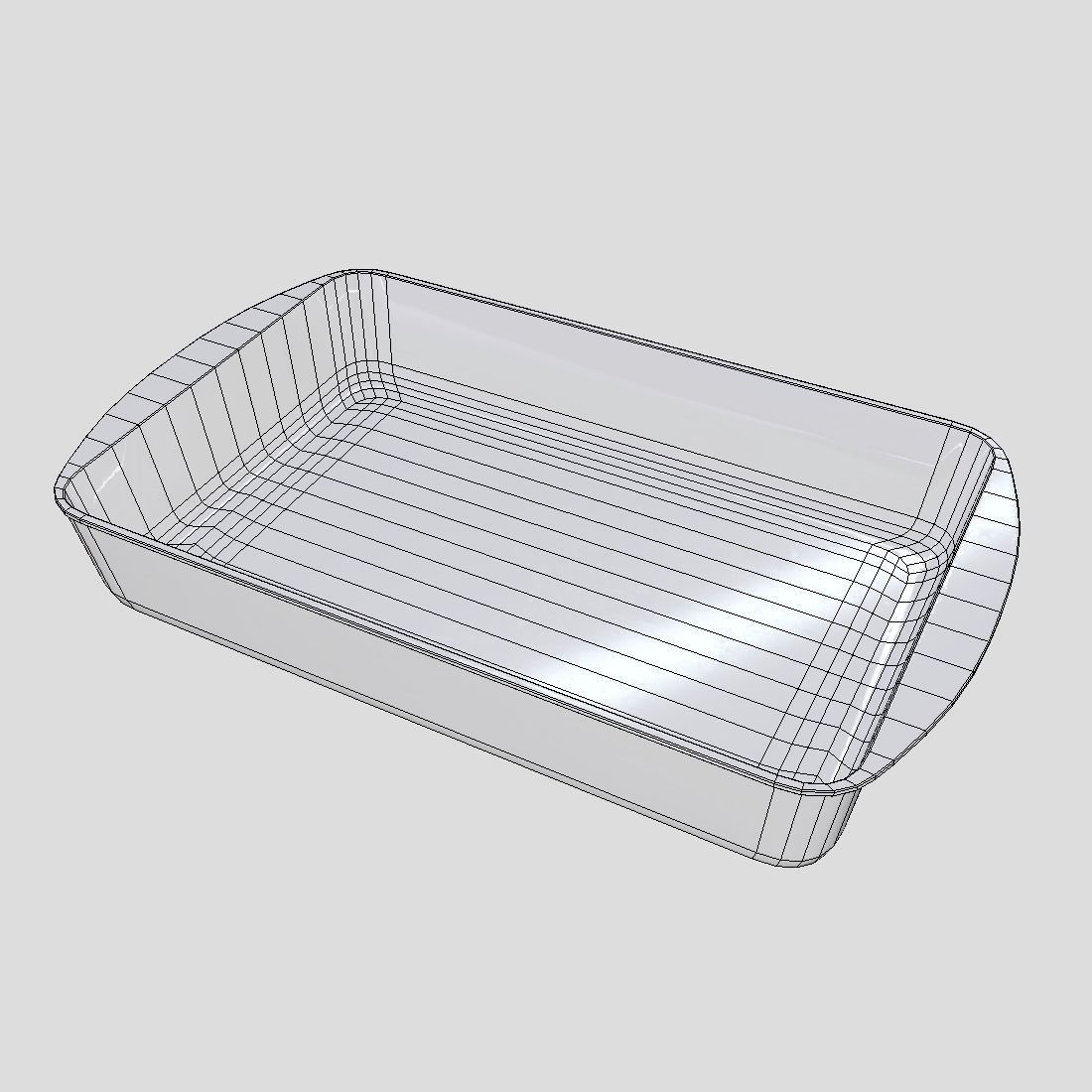 CC0 - Baking Dish free VR / AR / low-poly 3D model | CGTrader