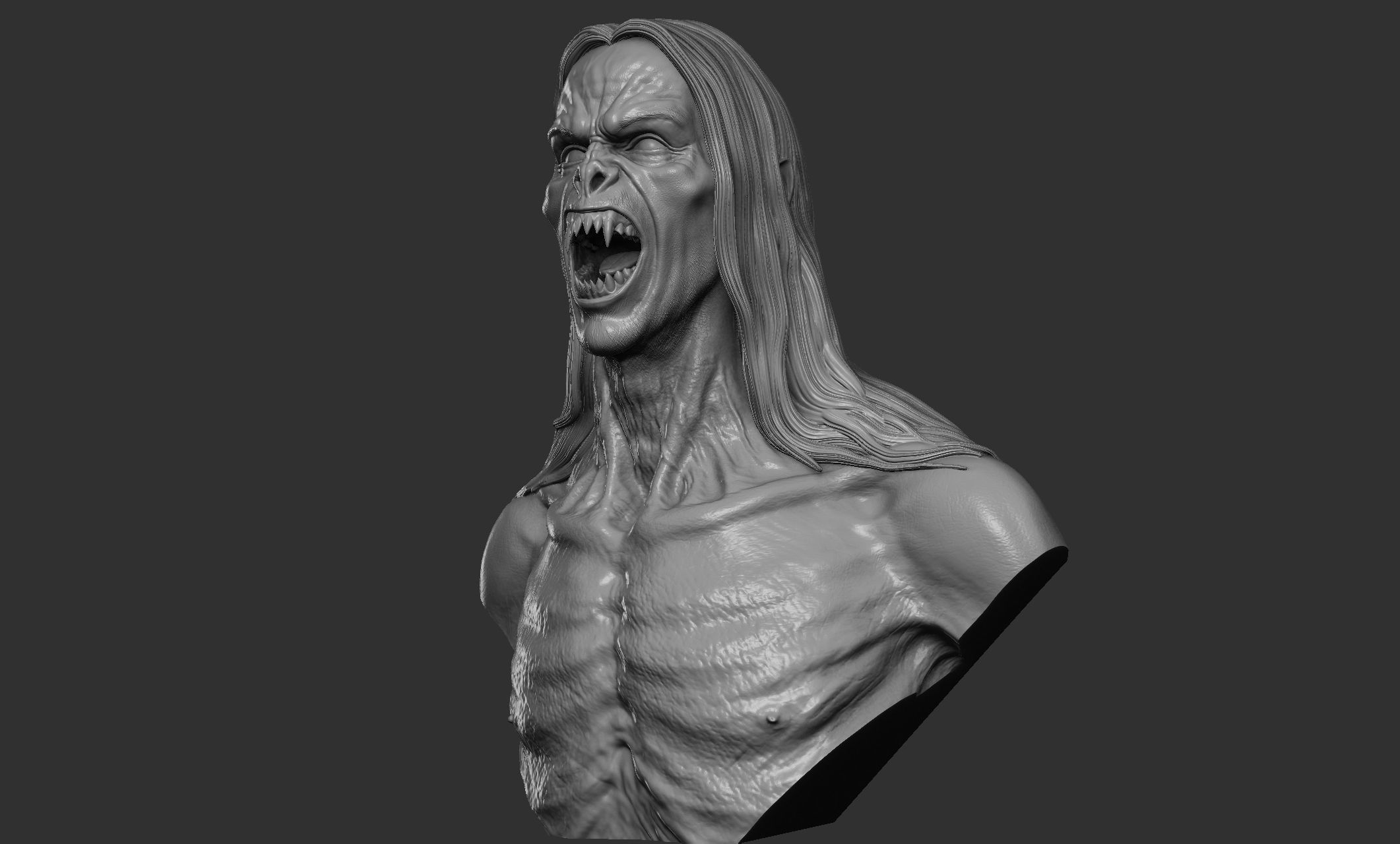 Morbius Bust 3D model 3D printable | CGTrader