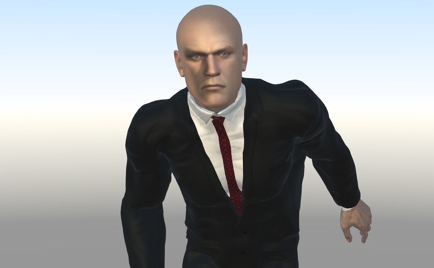 3D model Hitman 47 Model VR / AR / low-poly rigged animated | CGTrader