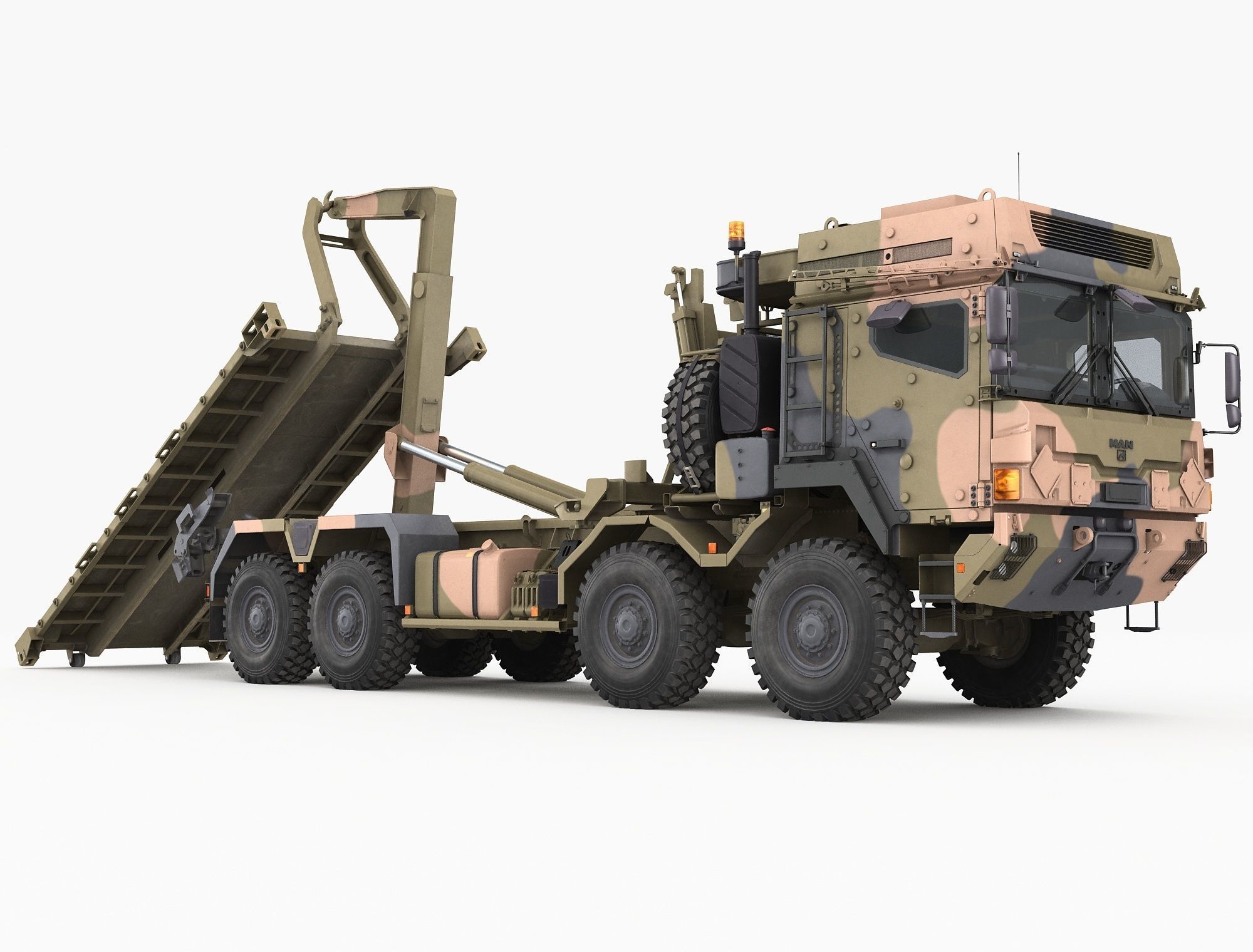 MAN HX77 Armor MULTILIFT 3D model | CGTrader