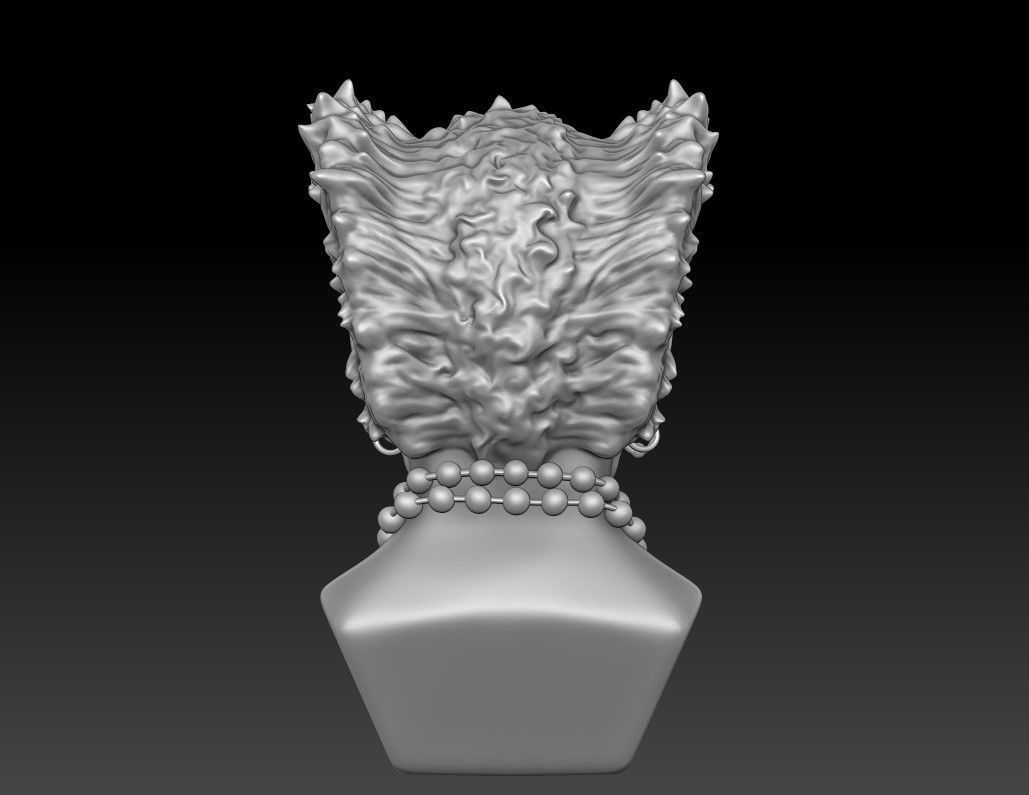 Keith Charles Flint from The Prodigy portrait 3D print model 3D model ...