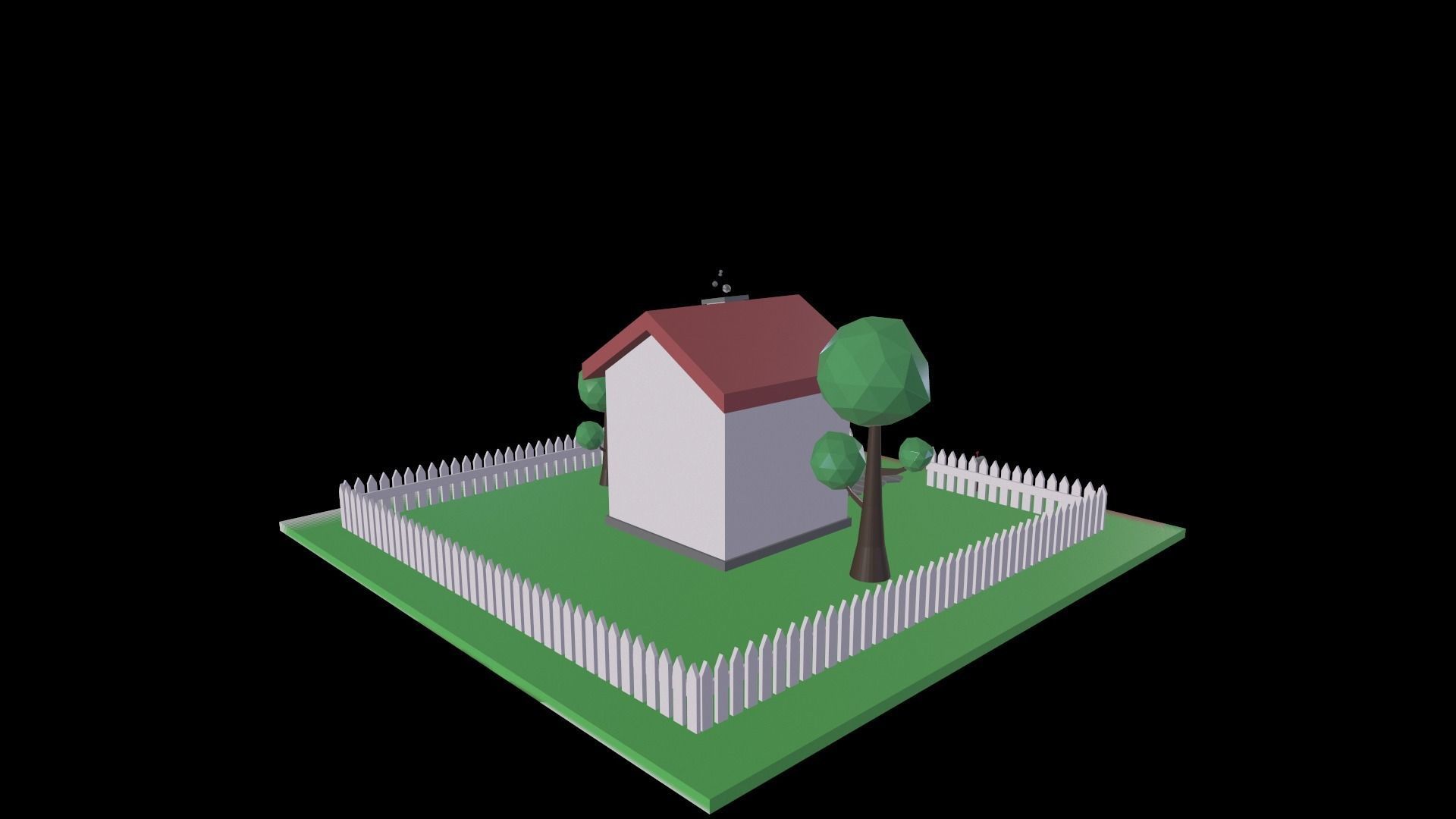 3D model Sweet House VR / AR / low-poly | CGTrader