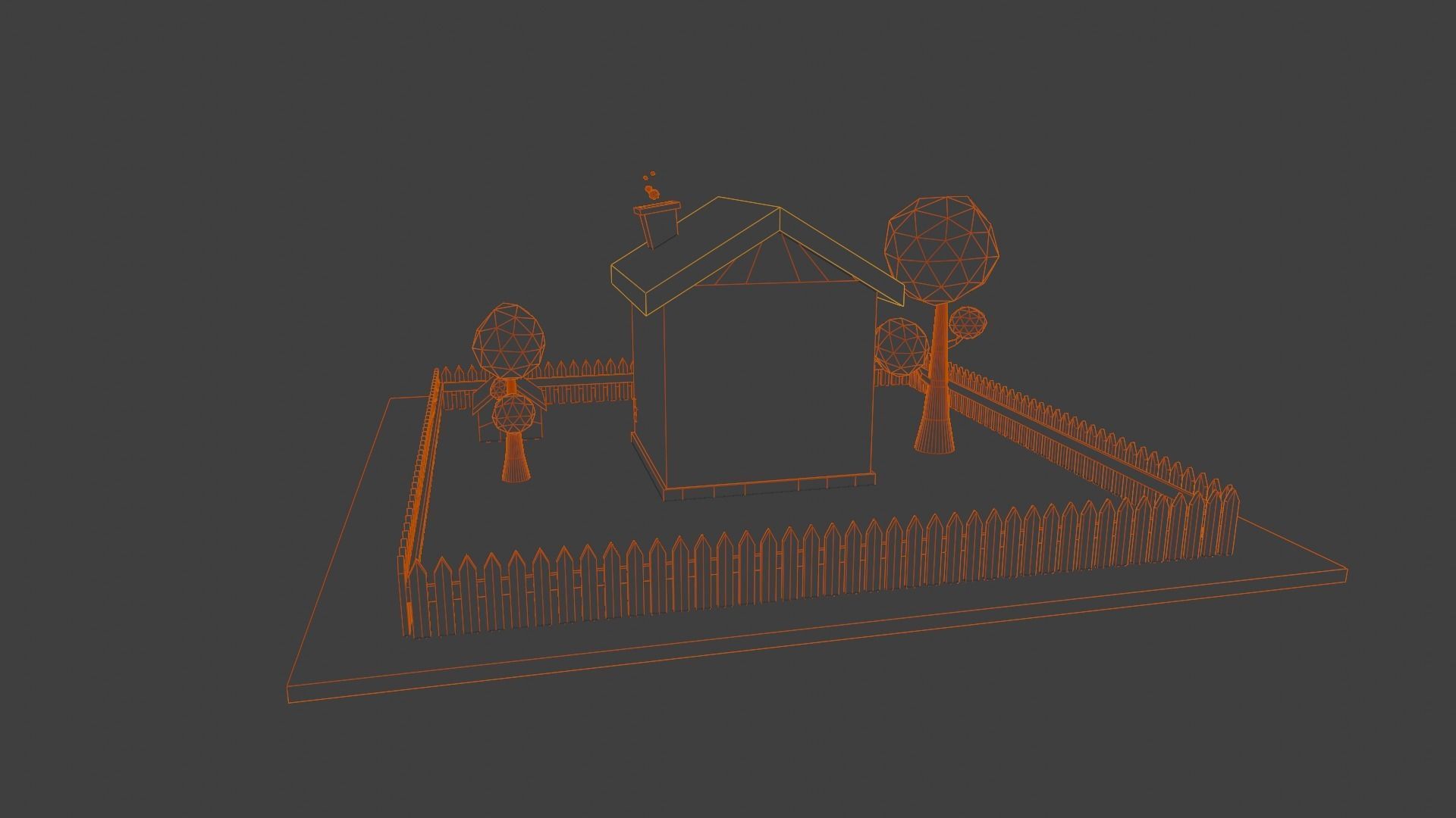 3D model Sweet House VR / AR / low-poly | CGTrader