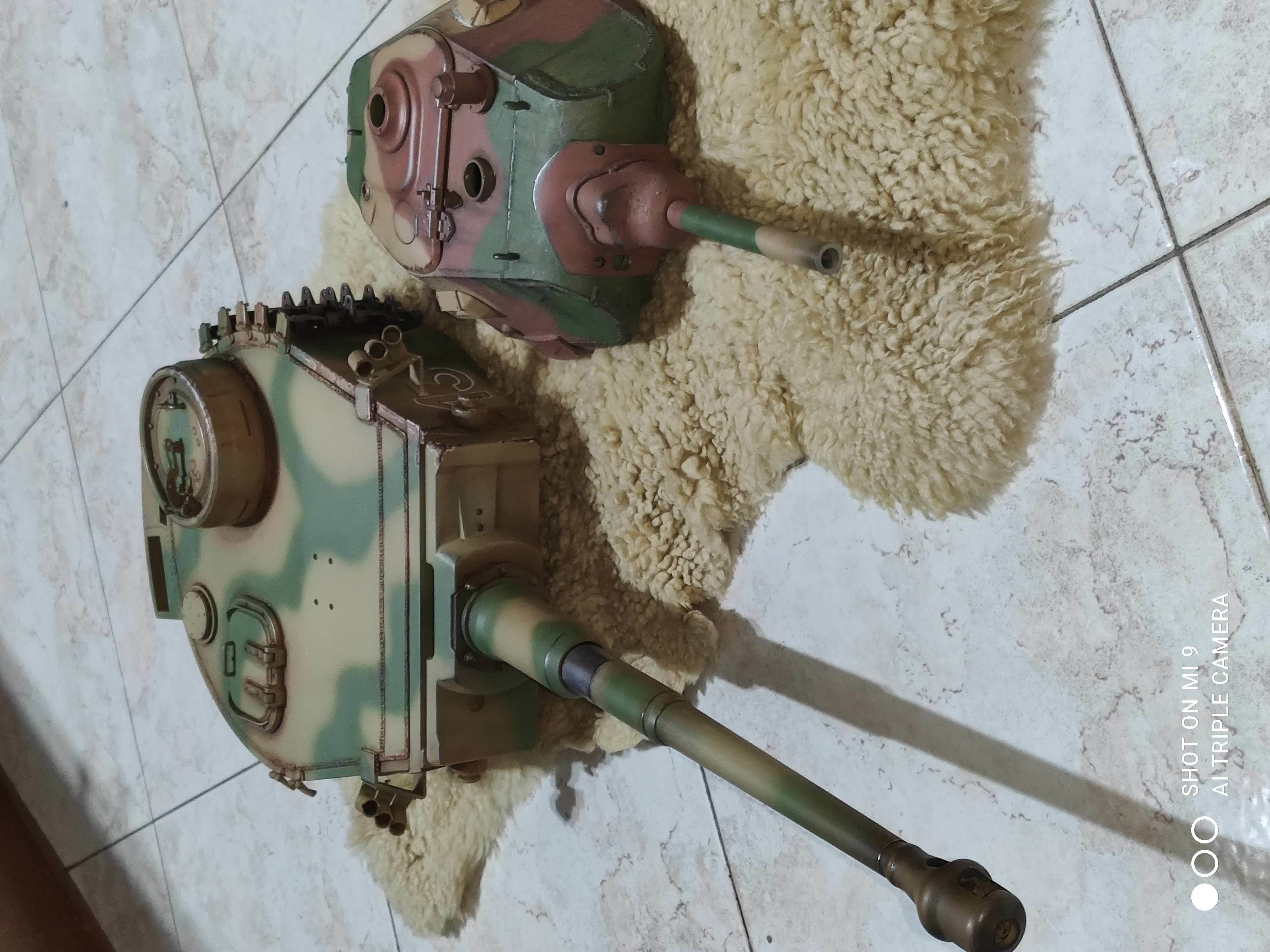 Tiger H1 Panzer 88 mm KwK 36 Gun mouth of fire 1-10 scale 3D model 3D ...