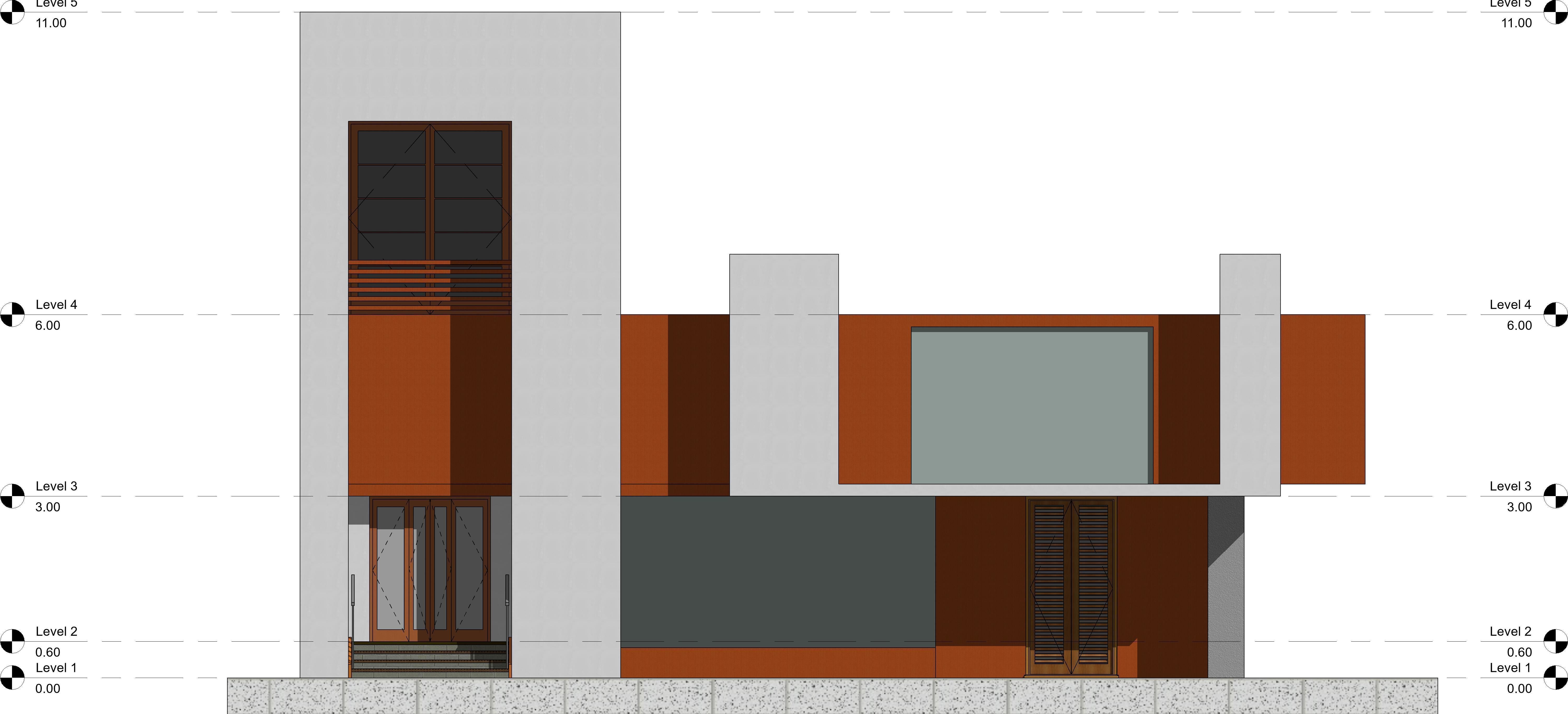 Modern Building N3 3D model animated rigged | CGTrader