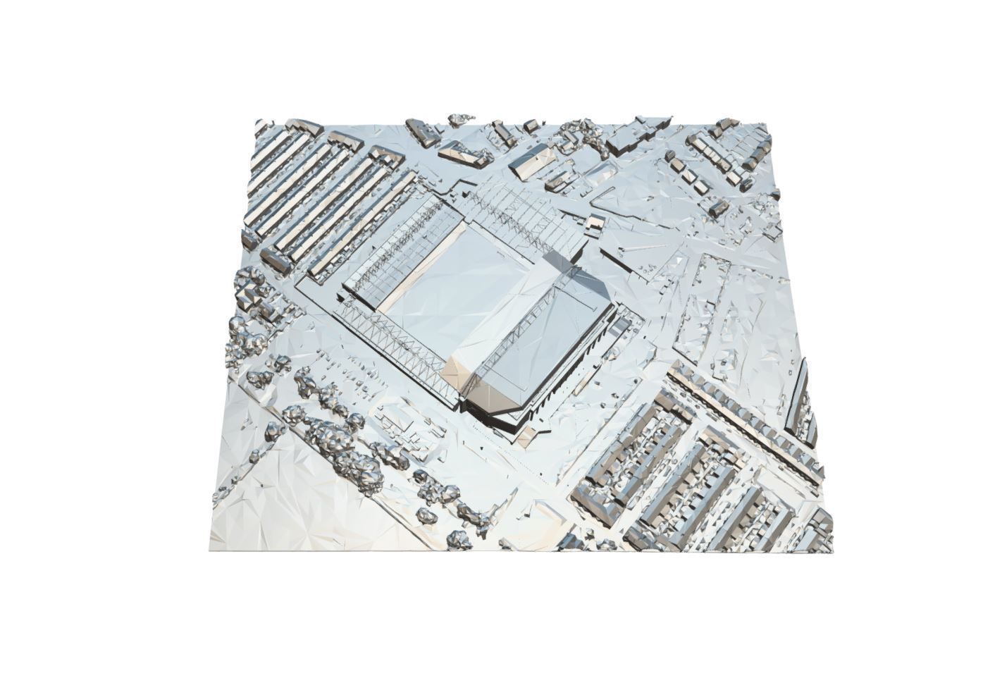 3D model Anfield Stadium - Liverpool VR / AR / low-poly | CGTrader