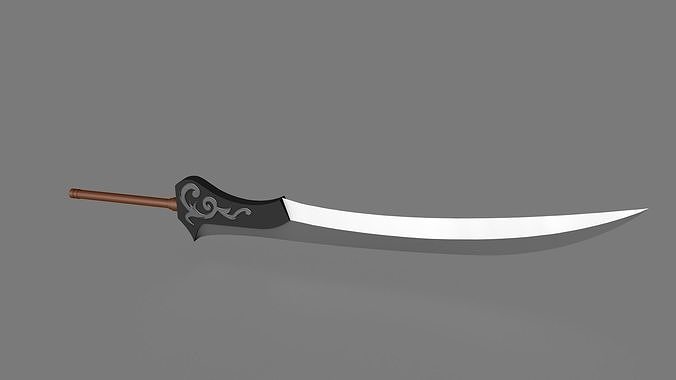 The blade sword free 3D model | CGTrader