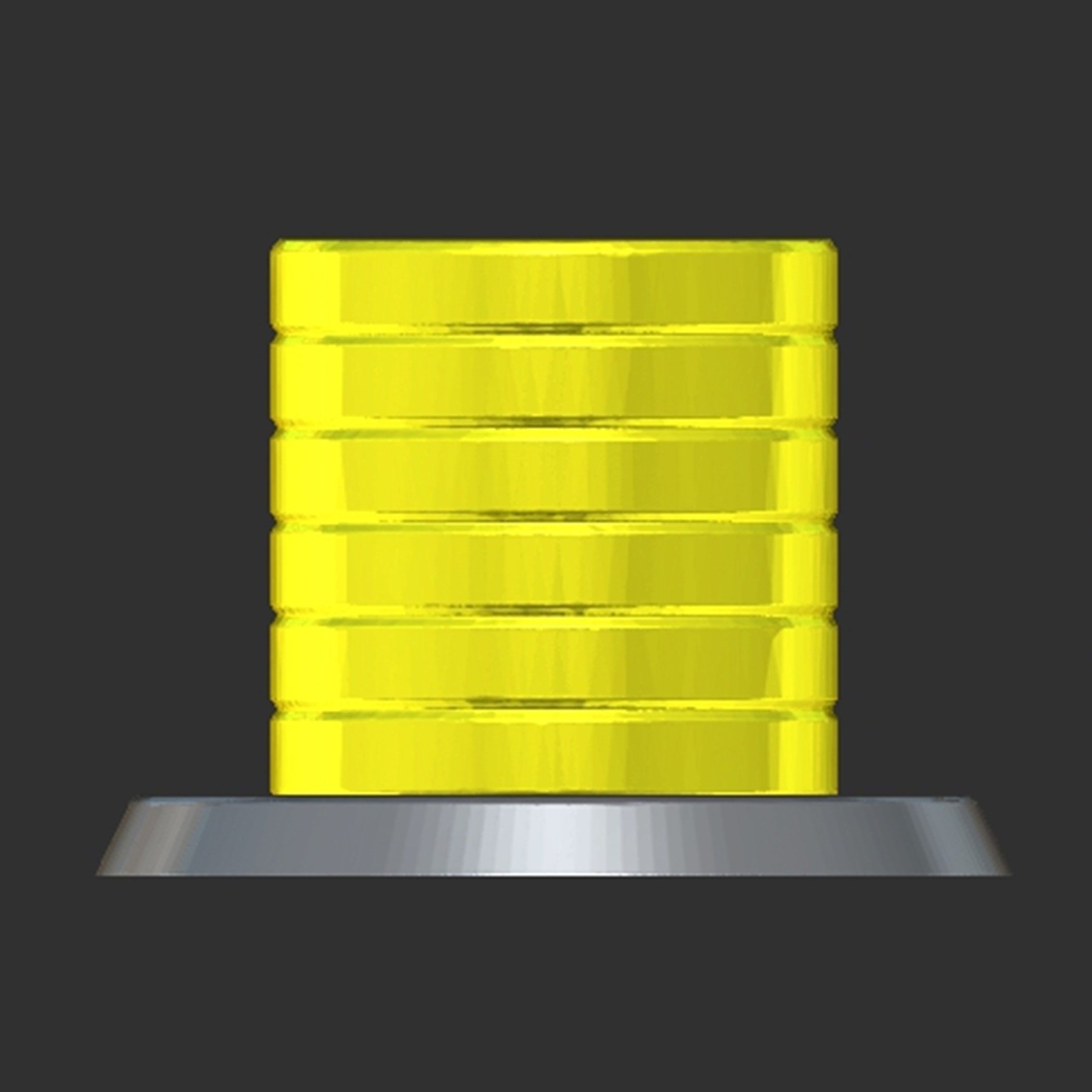 Stacked Mario Coins Based 3D model 3D printable | CGTrader