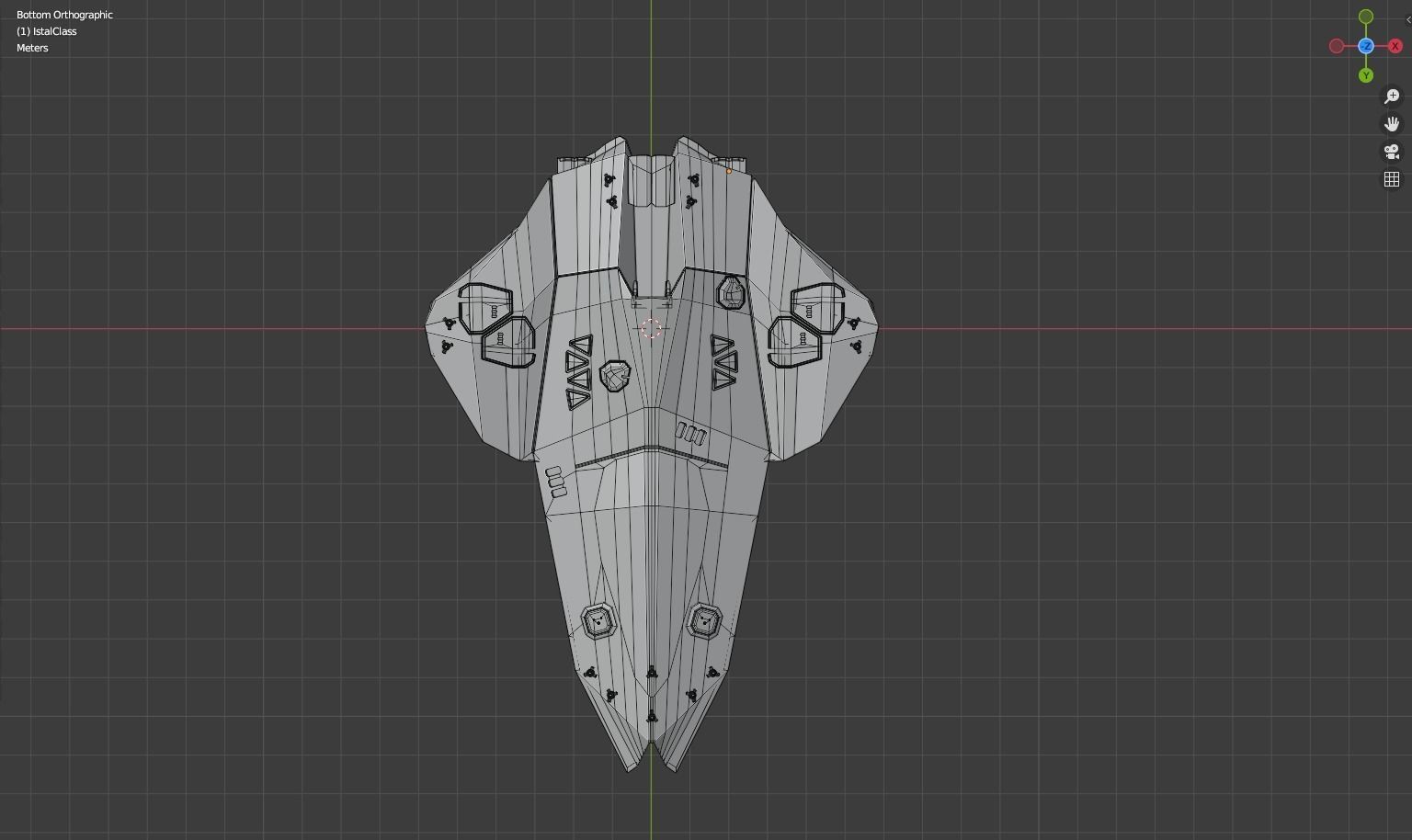 Spaceship corvettes free 3D model 3D printable | CGTrader