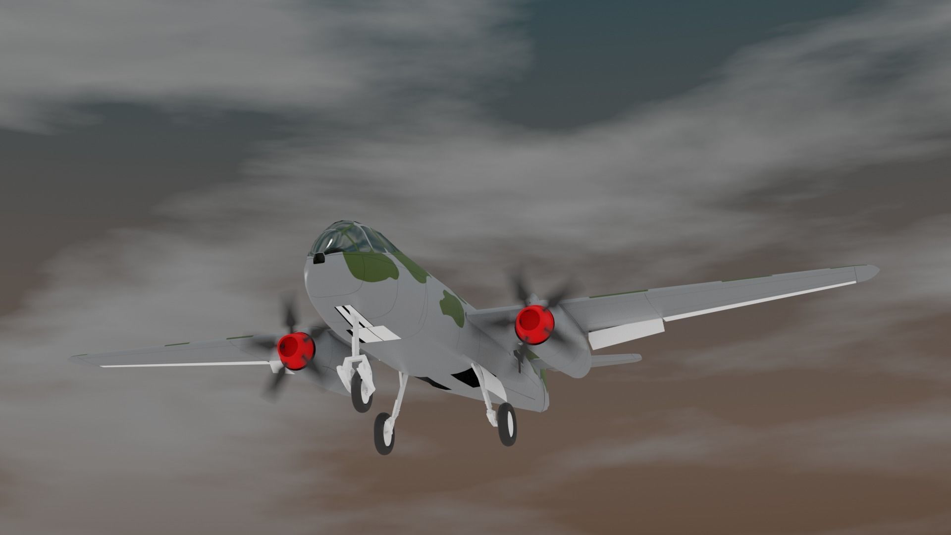 Heinkel HE 343 3D model | CGTrader