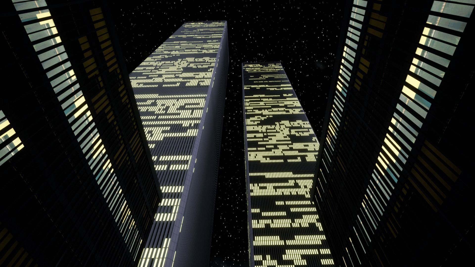 World Trade Center - WTC Twin Tower Complex Environment 3D model | CGTrader