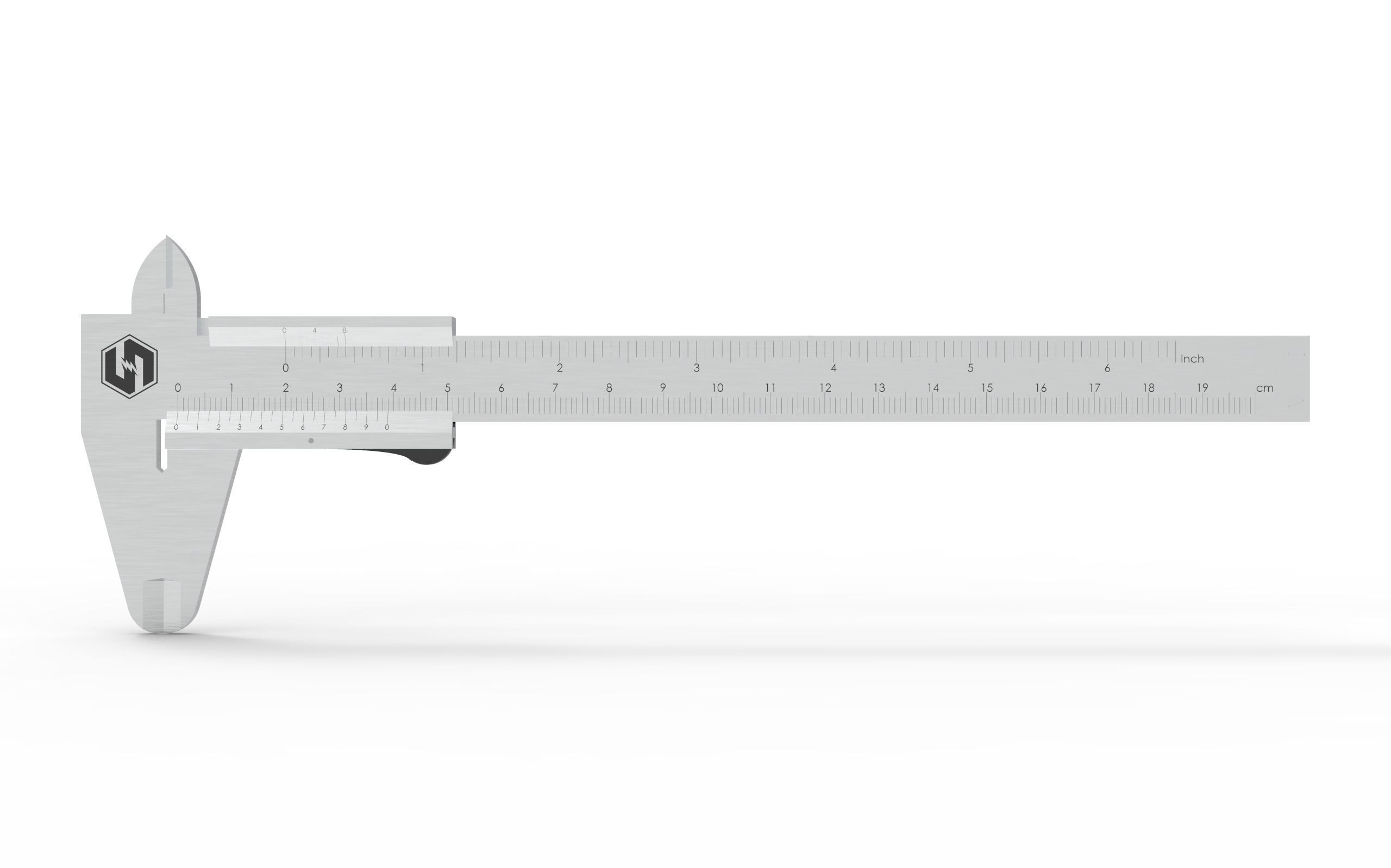 Vernier caliper 3D model | CGTrader