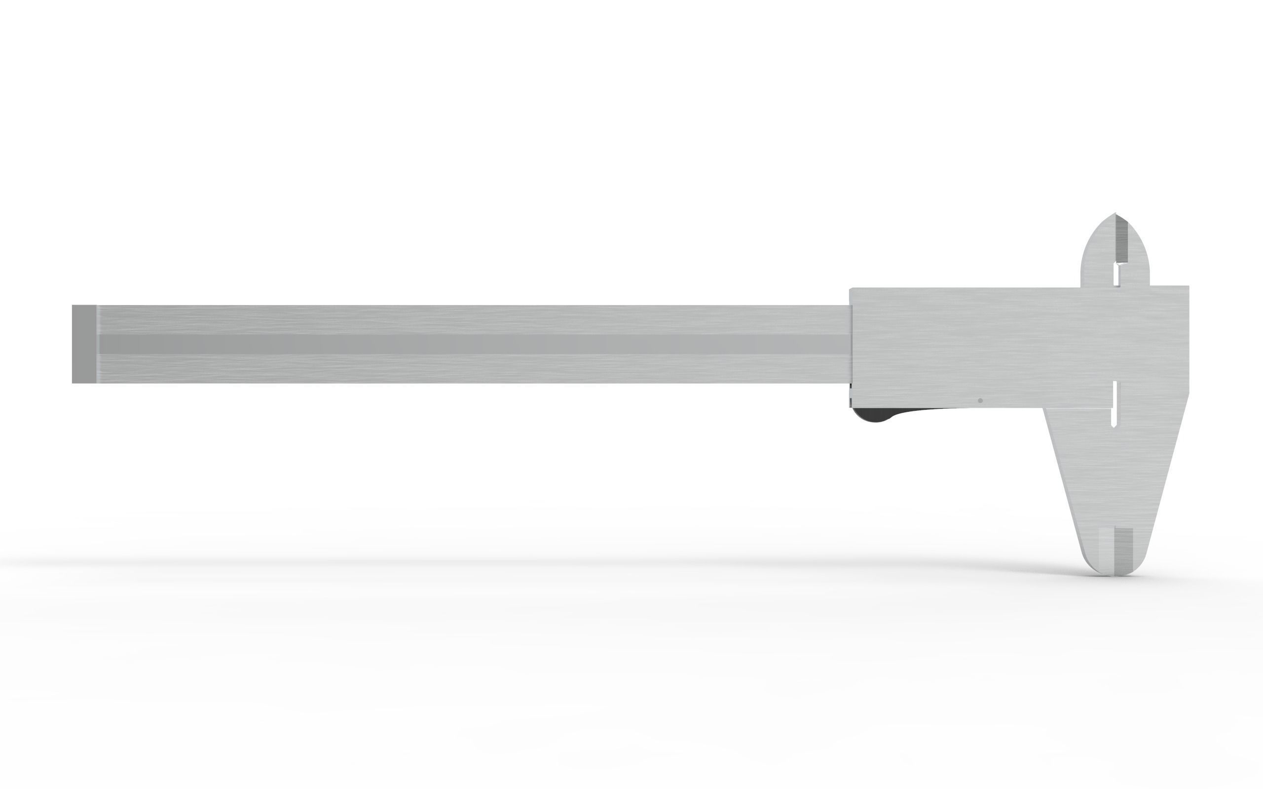 Vernier caliper 3D model | CGTrader