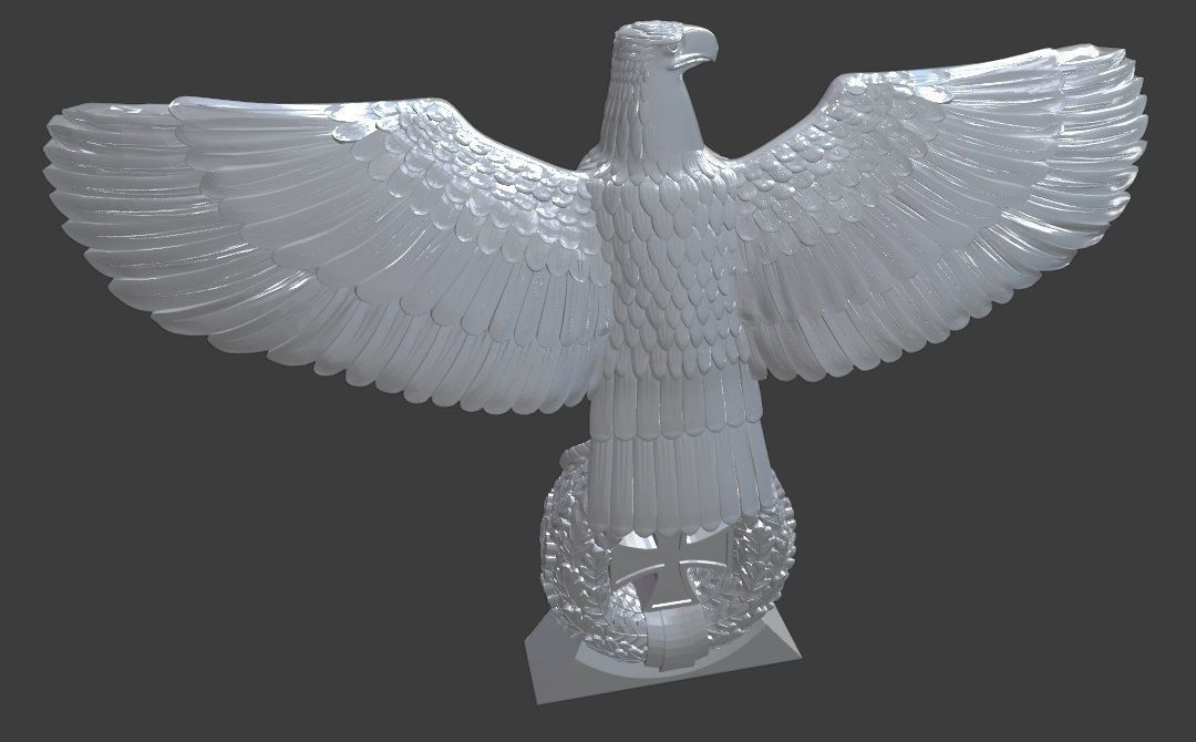 German eagle imperial war museum in London 3D model 3D printable | CGTrader