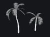 3D model Game Ready Stylized Palm Trees VR / AR / low-poly | CGTrader