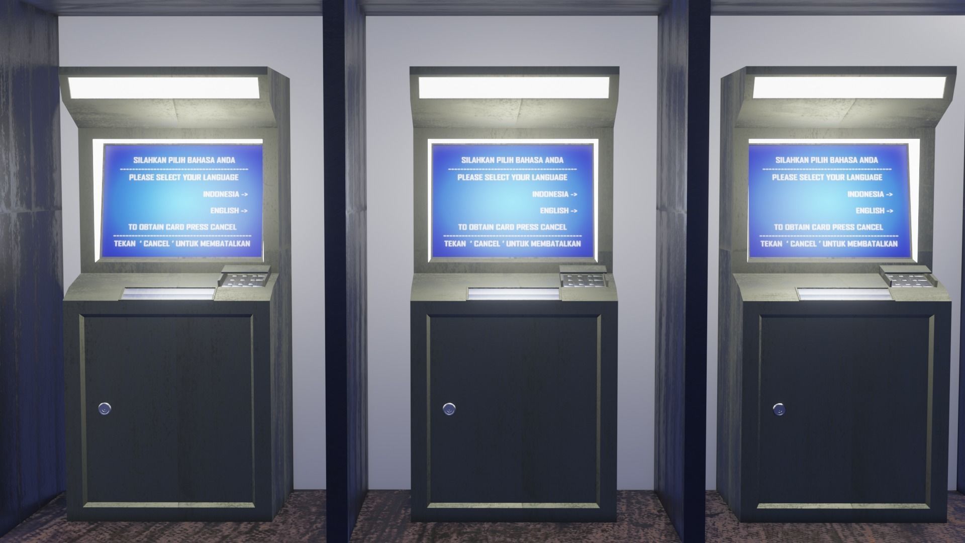 ATM CENTER 3D MODEL 3D model | CGTrader