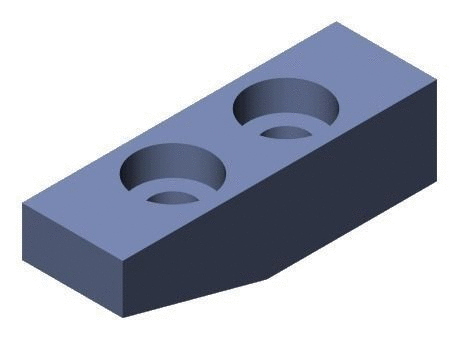 Parallel Keys - Type H, square-ended with chamfer and holes f... free ...