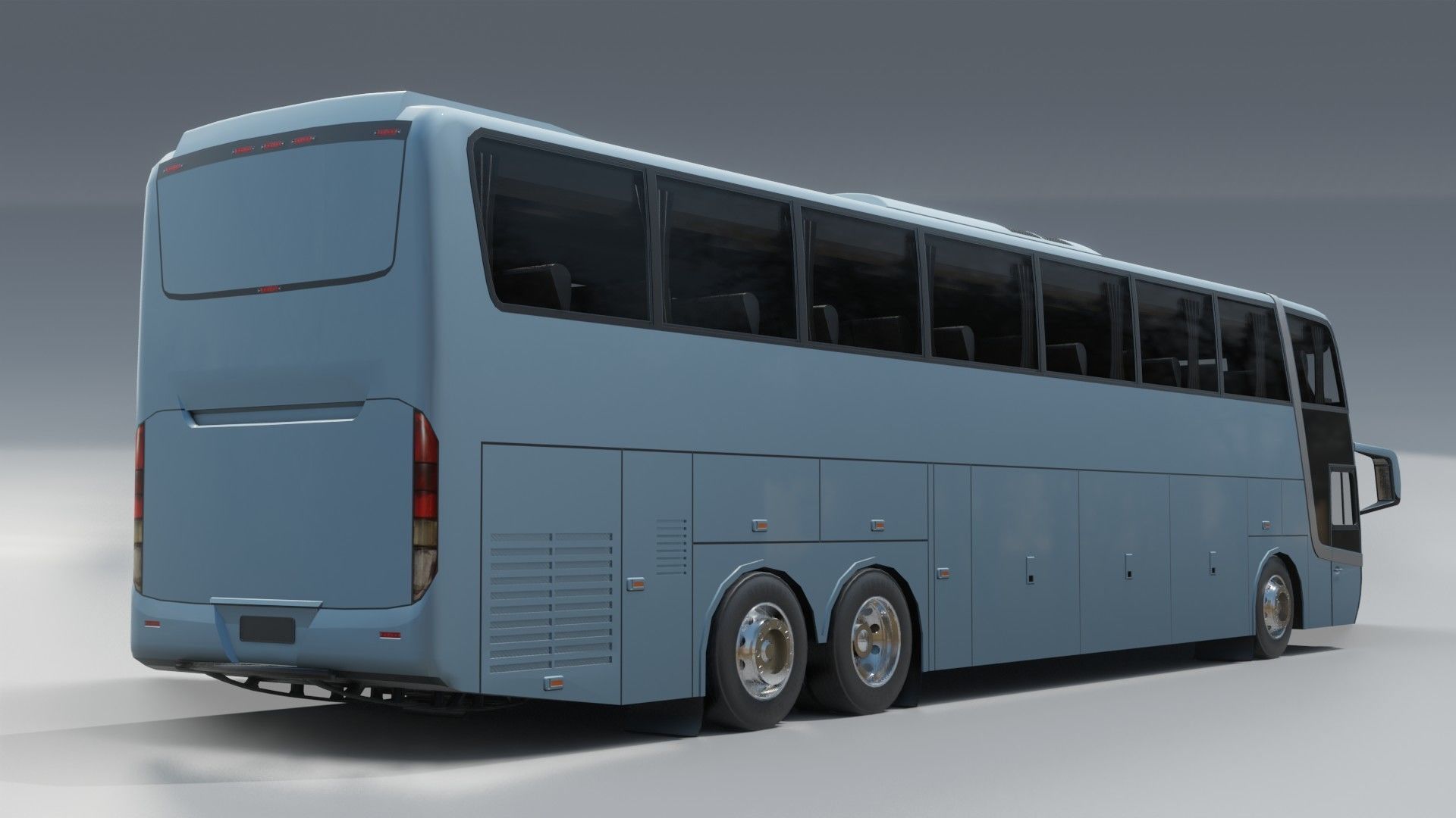 3D model Busscar Jum Buss 400p VR / AR / low-poly | CGTrader