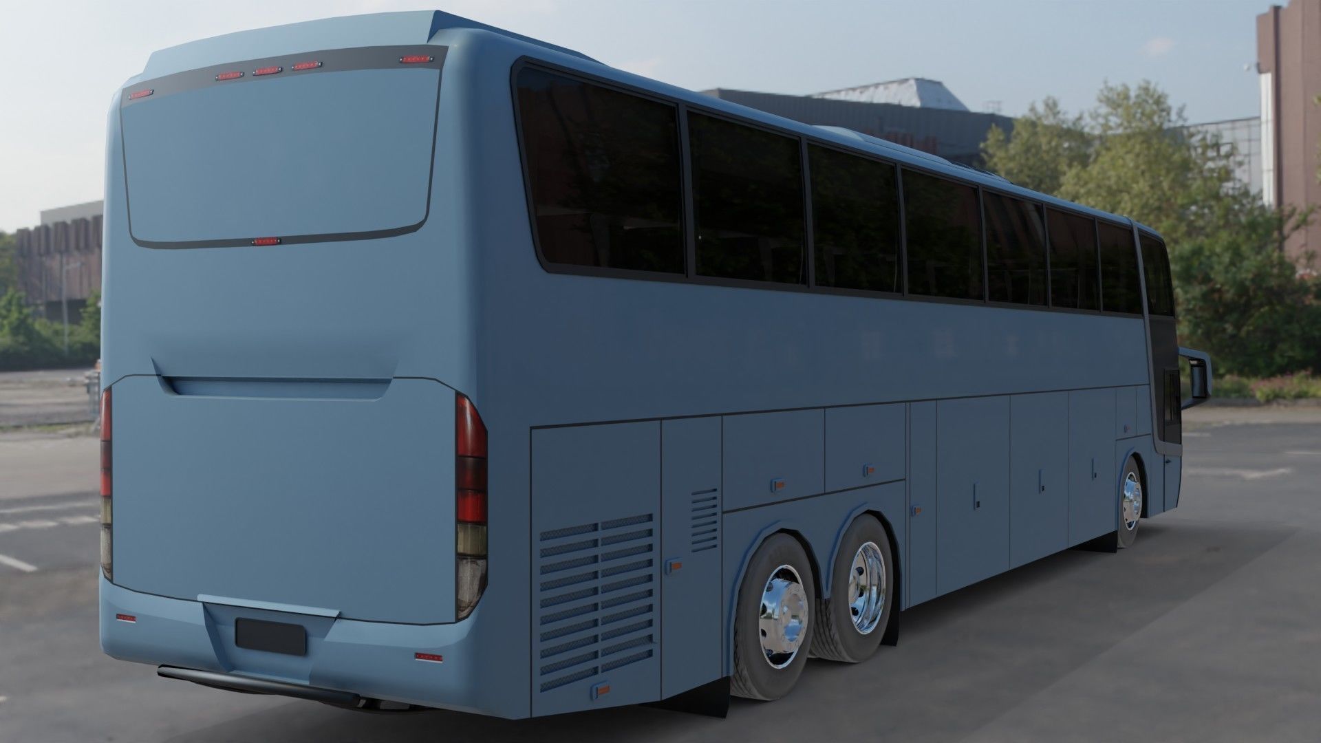 3D model Busscar Jum Buss 400p VR / AR / low-poly | CGTrader