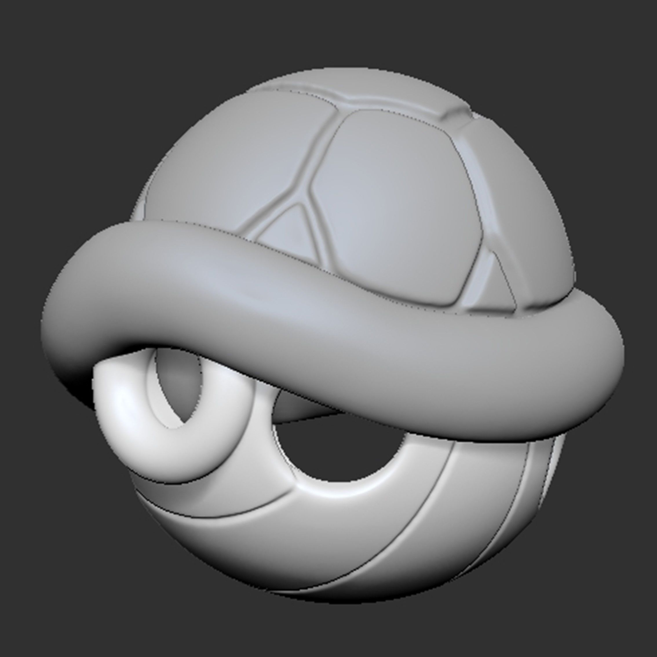 Mario Turtle Shell Koopa Troopa 3D model 3D printable | CGTrader
