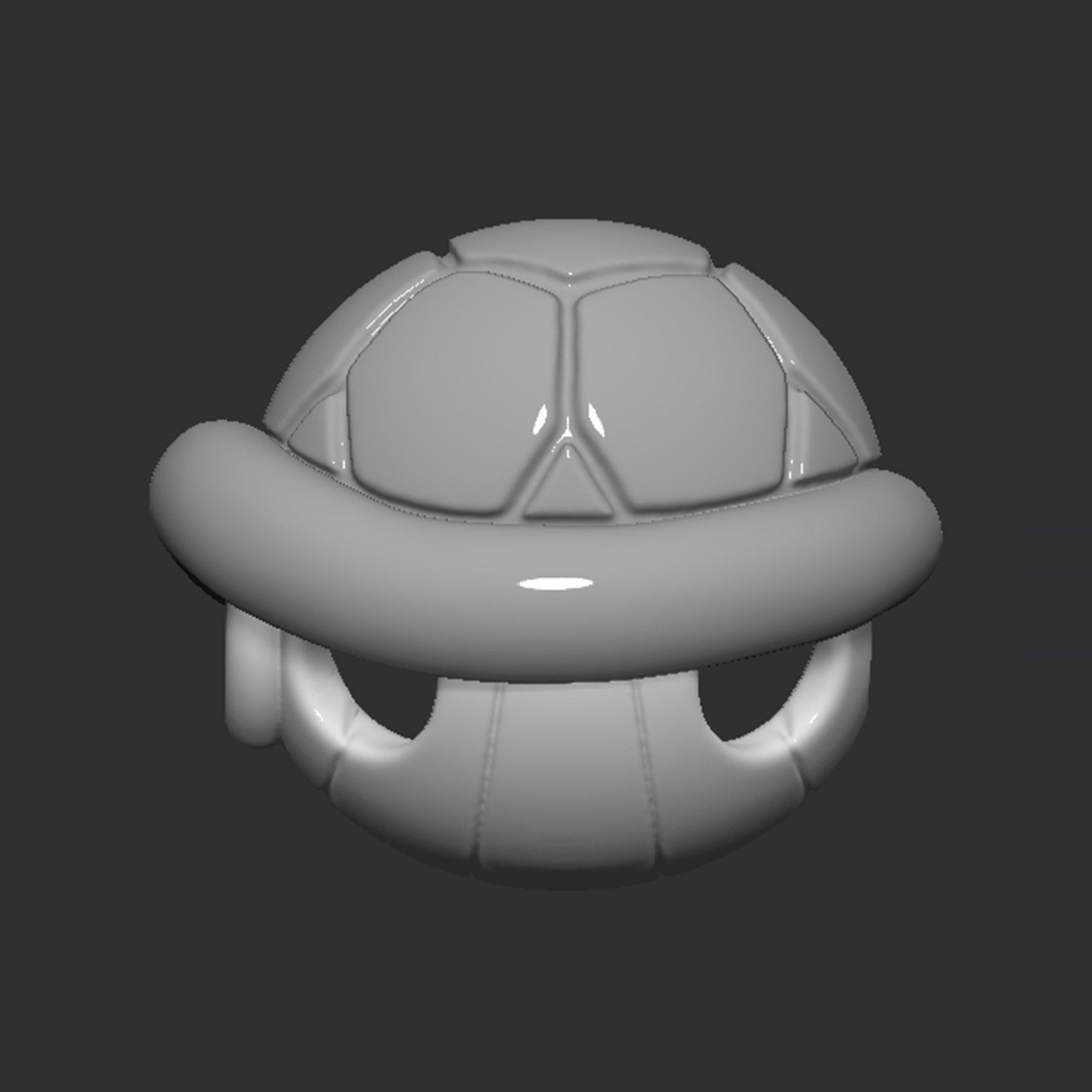 Mario Turtle Shell Koopa Troopa 3D model 3D printable | CGTrader