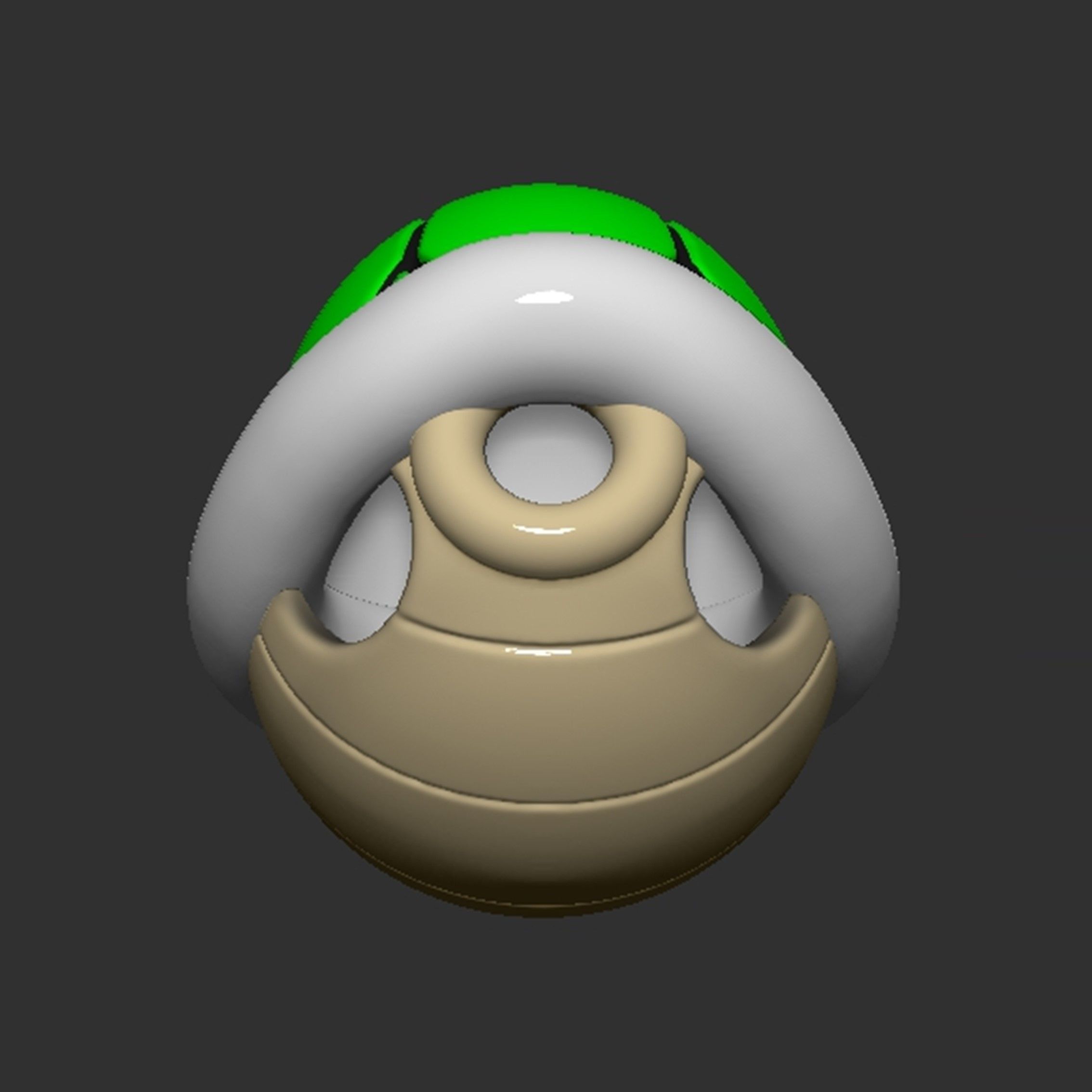 Mario Turtle Shell Koopa Troopa 3D model 3D printable | CGTrader