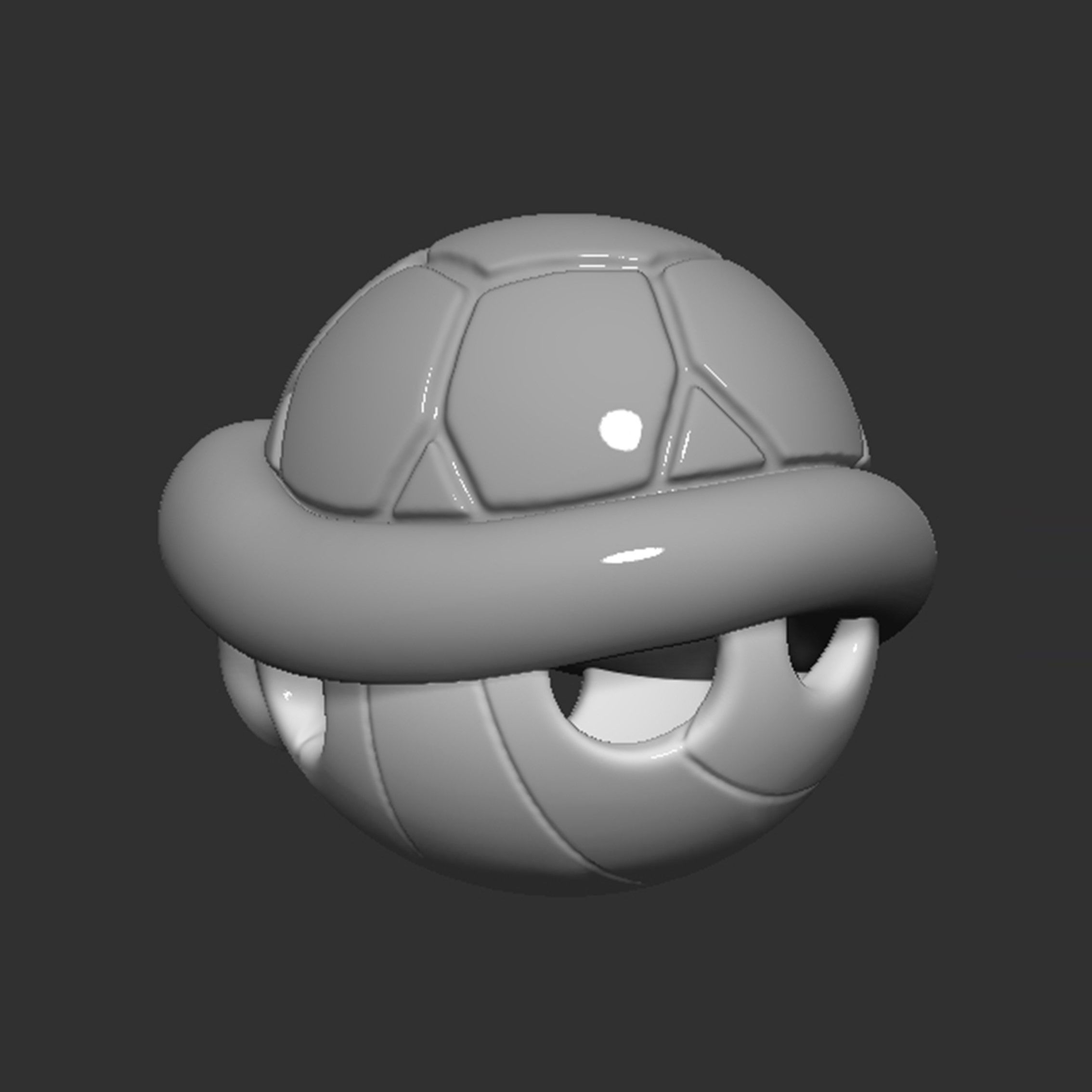 Mario Turtle Shell Koopa Troopa 3D model 3D printable | CGTrader