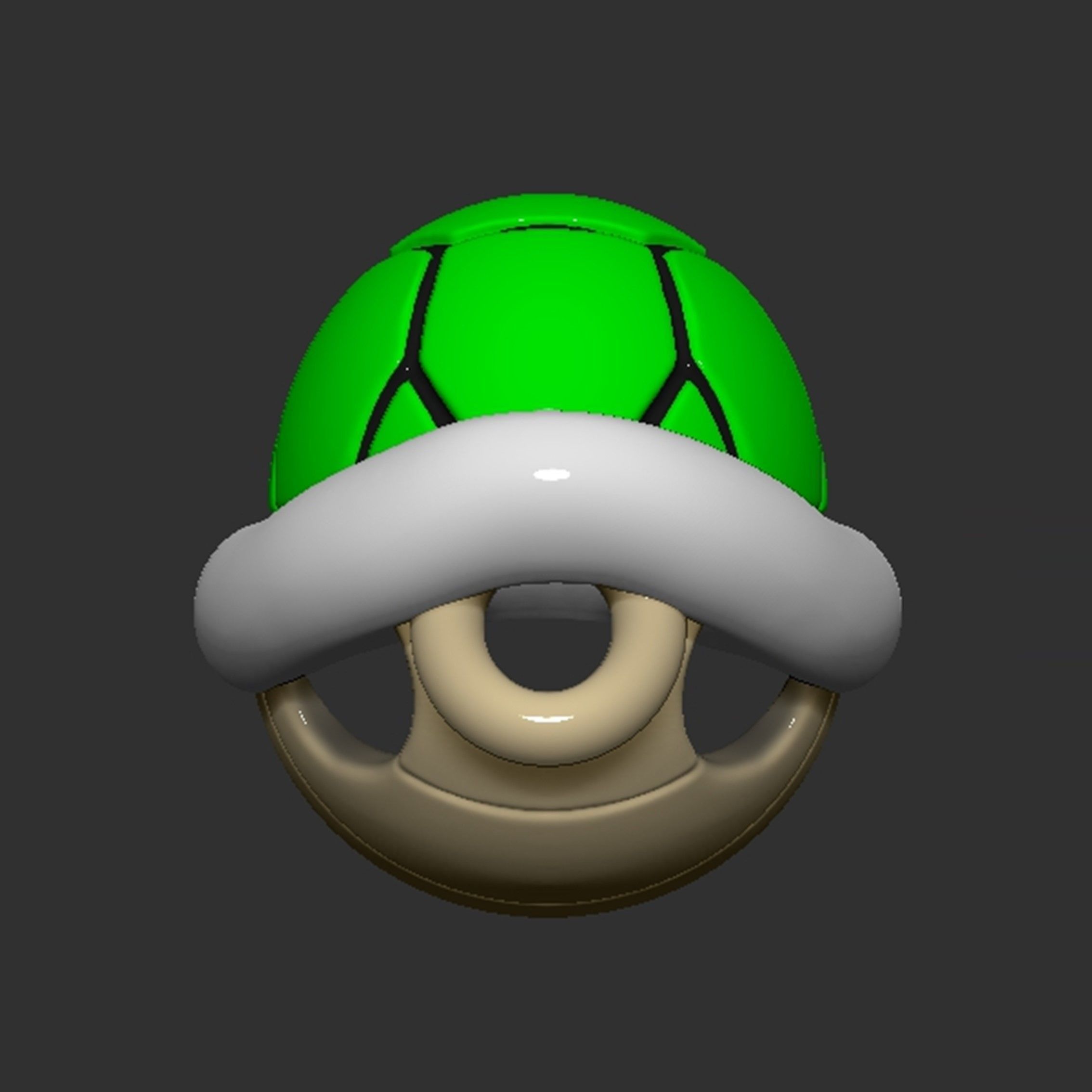 Mario Turtle Shell Koopa Troopa 3D model 3D printable | CGTrader