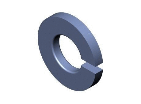 Spring lock washers free 3D model | CGTrader
