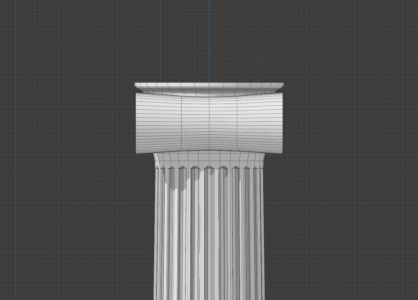 Ionic Column 3D model | CGTrader