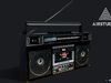 3D model Low Poly Boom Box VR / AR / low-poly | CGTrader