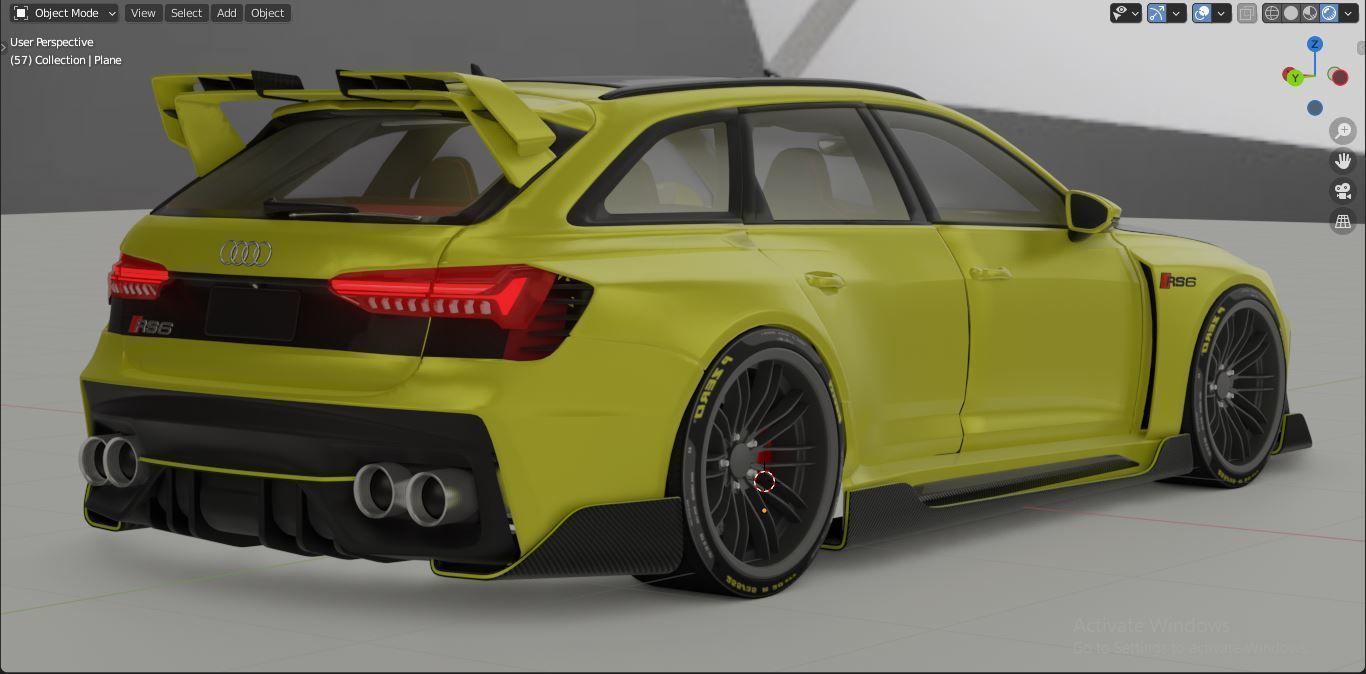 Hycade rs6 3D model | CGTrader