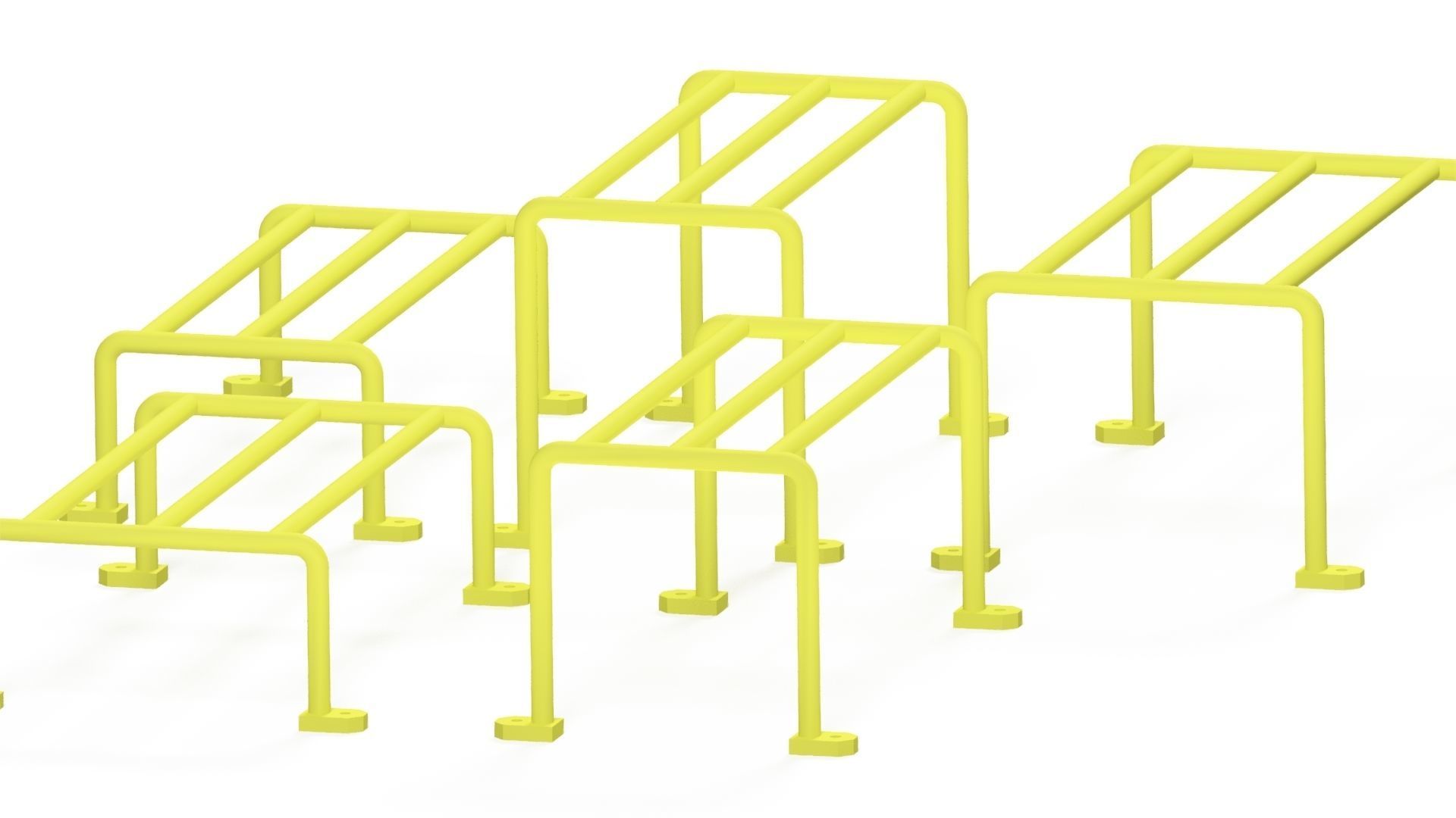 3D model STEEL ENCLOSURES VR / AR / low-poly | CGTrader