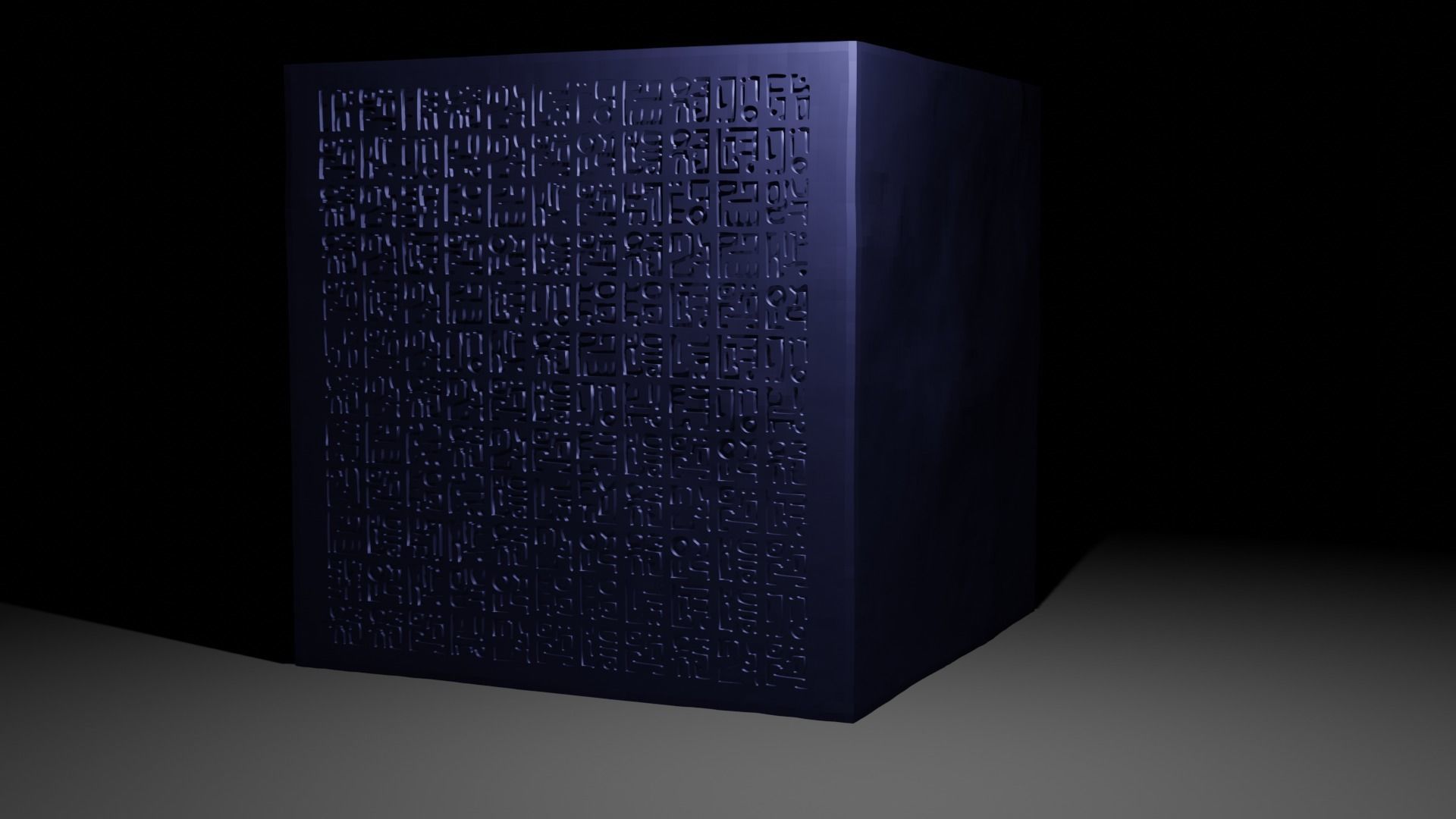 One piece - Poneglyph print model 3D model 3D printable | CGTrader