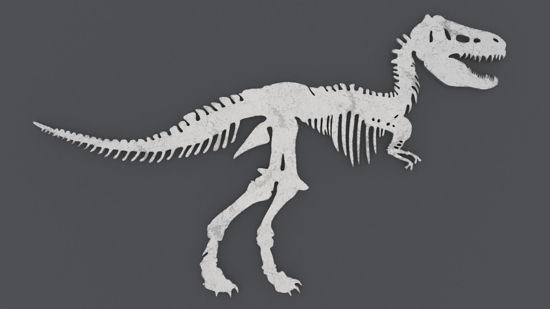 Dinosaur Skeleton - Printable 3D model 3D printable | CGTrader