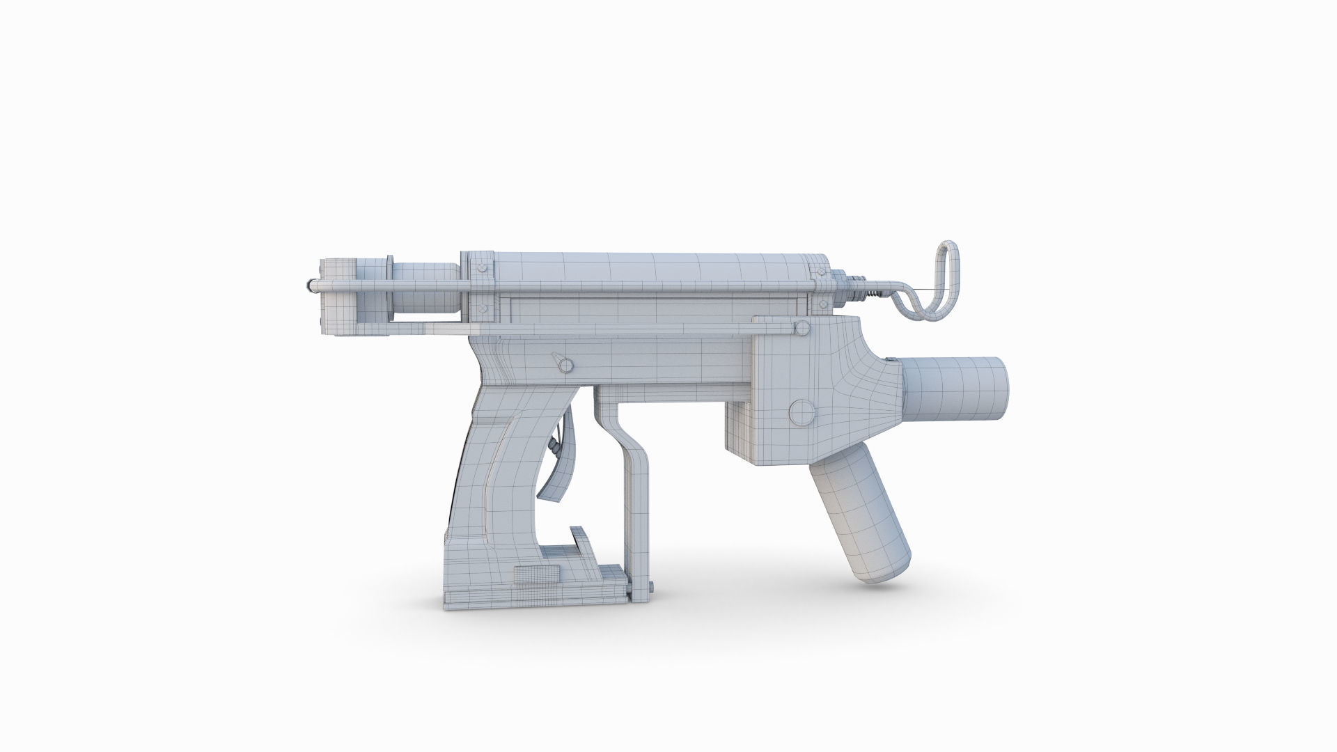 Sci-Fi Injector 3D model rigged | CGTrader