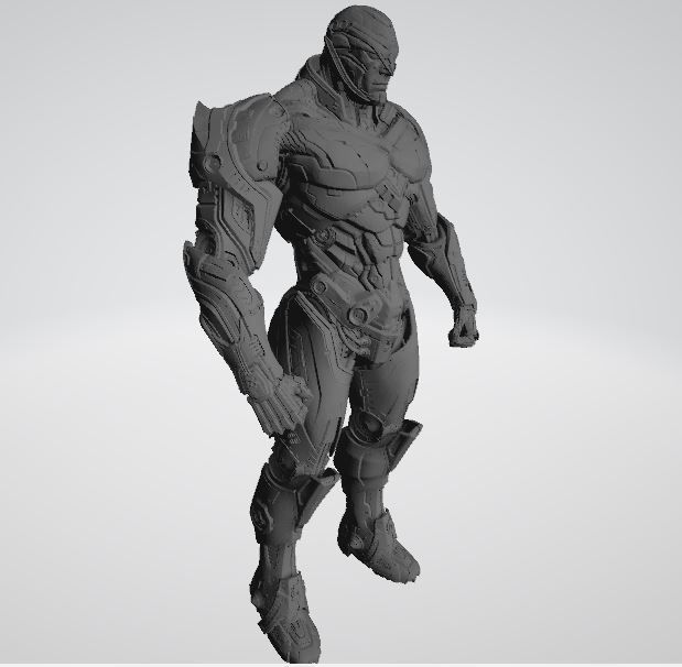 Ultimate Cop 3D model 3D printable | CGTrader