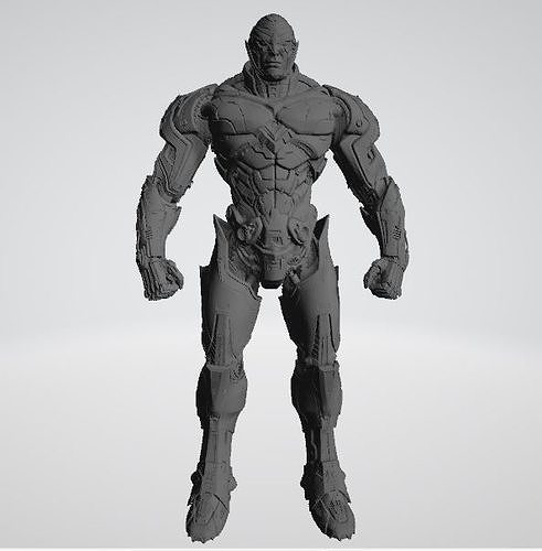 Ultimate Cop 3D model 3D printable | CGTrader
