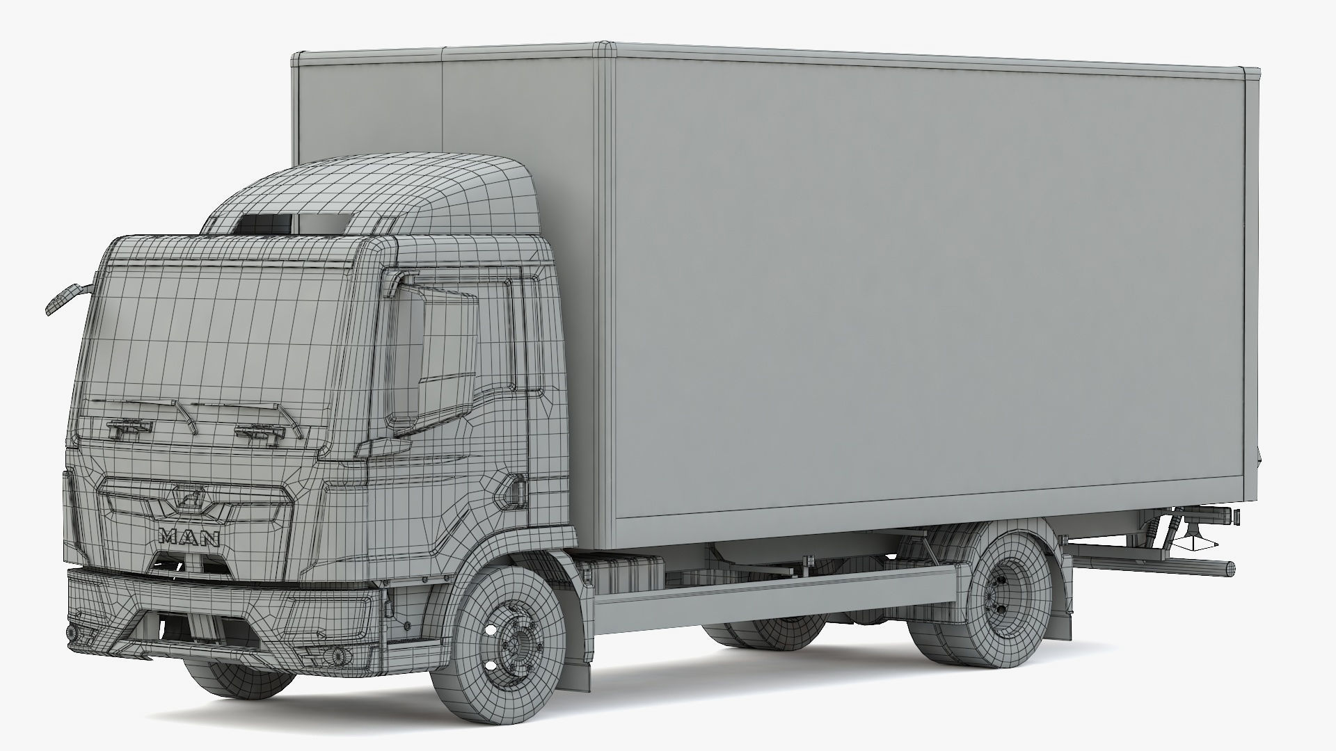 MAN TGL 2021 3D model | CGTrader