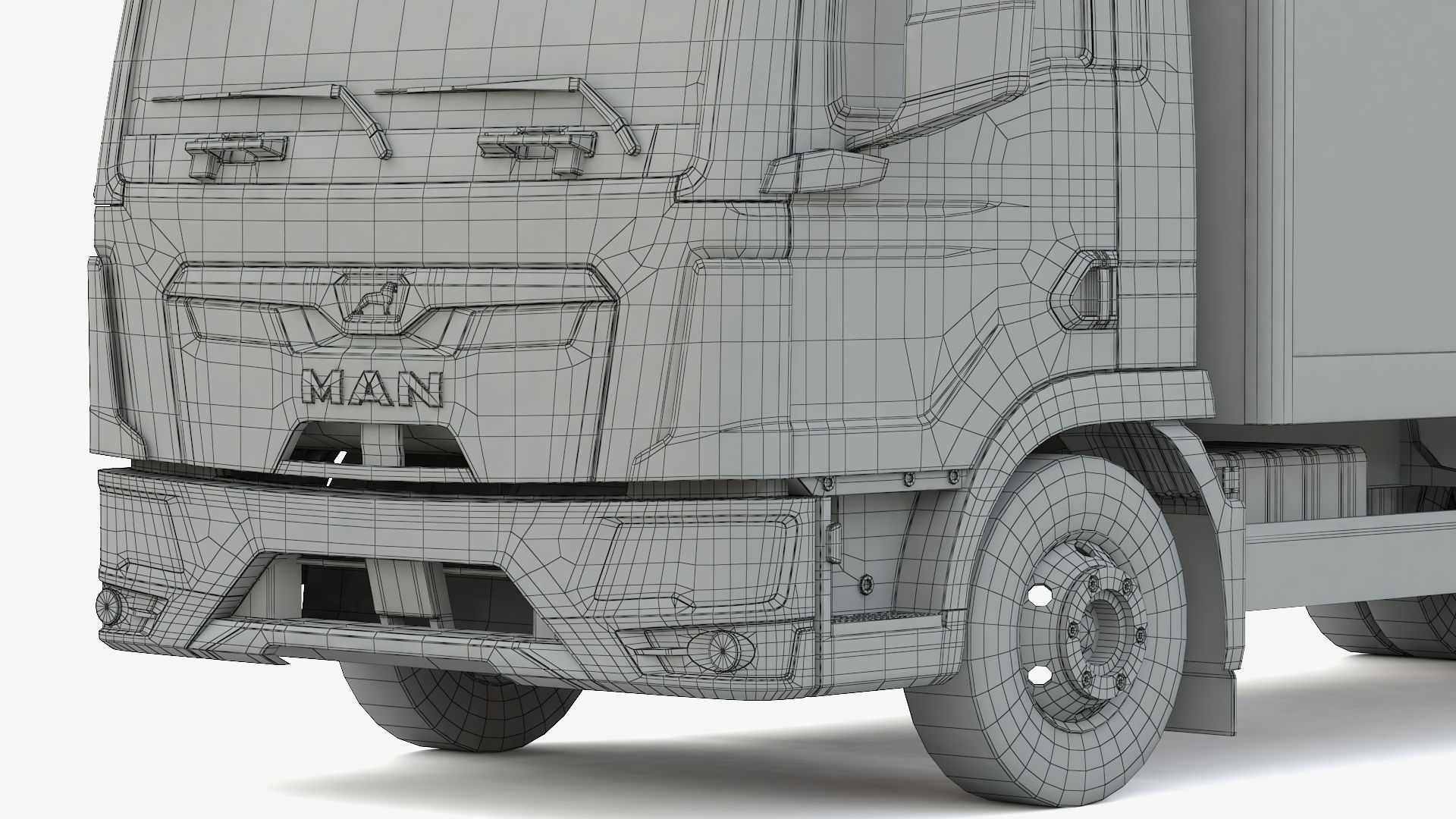 MAN TGL 2021 3D model | CGTrader