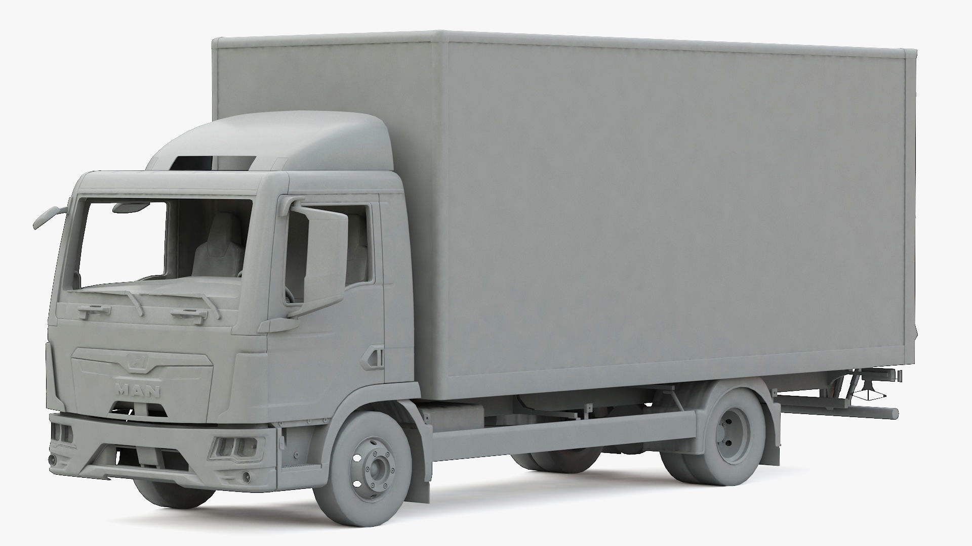 MAN TGL 2021 3D model | CGTrader