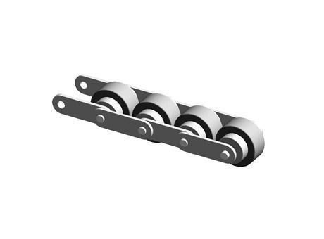 Double plus chains free 3D model | CGTrader